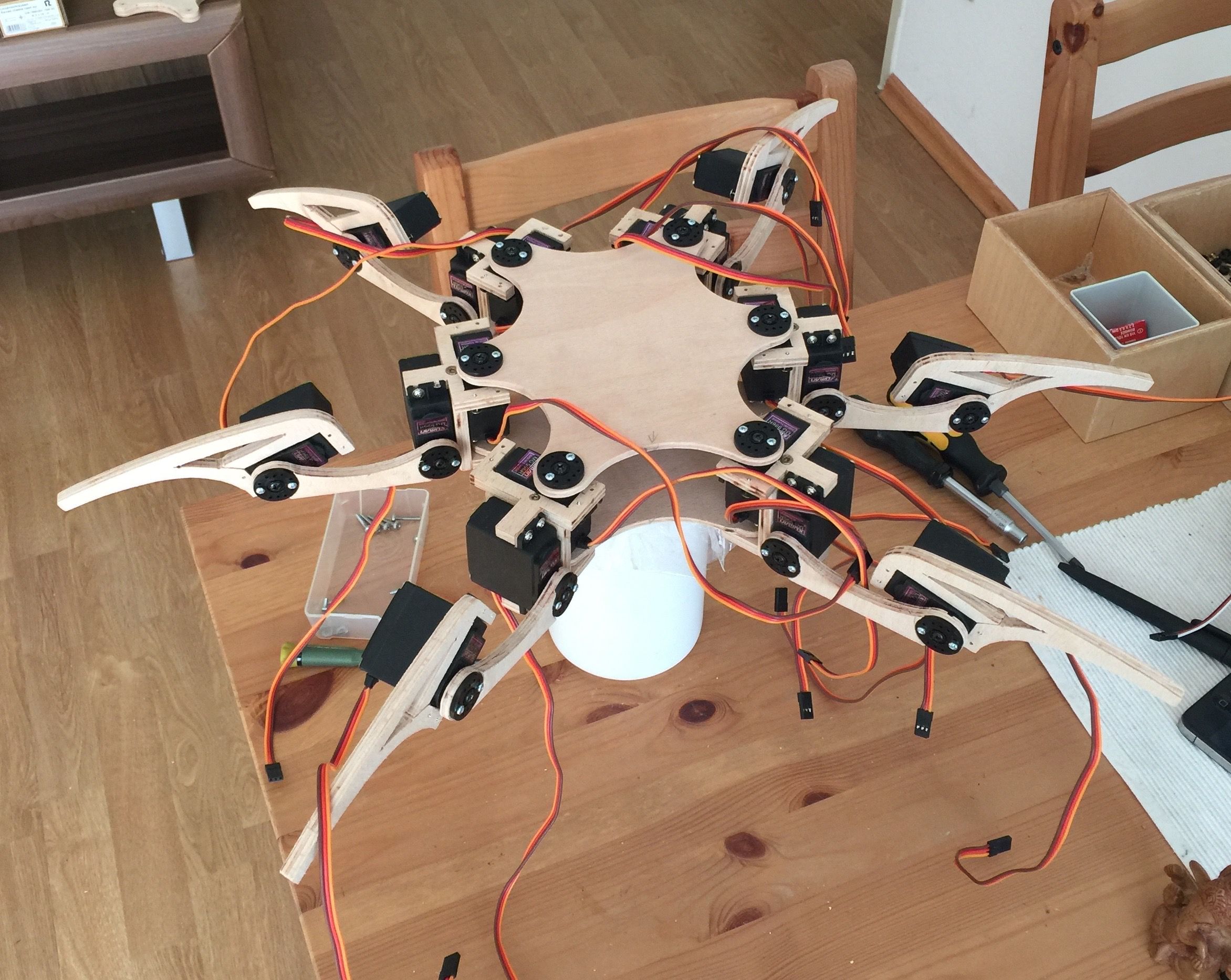 Hexapod : 14 Steps (with Pictures) - Instructables