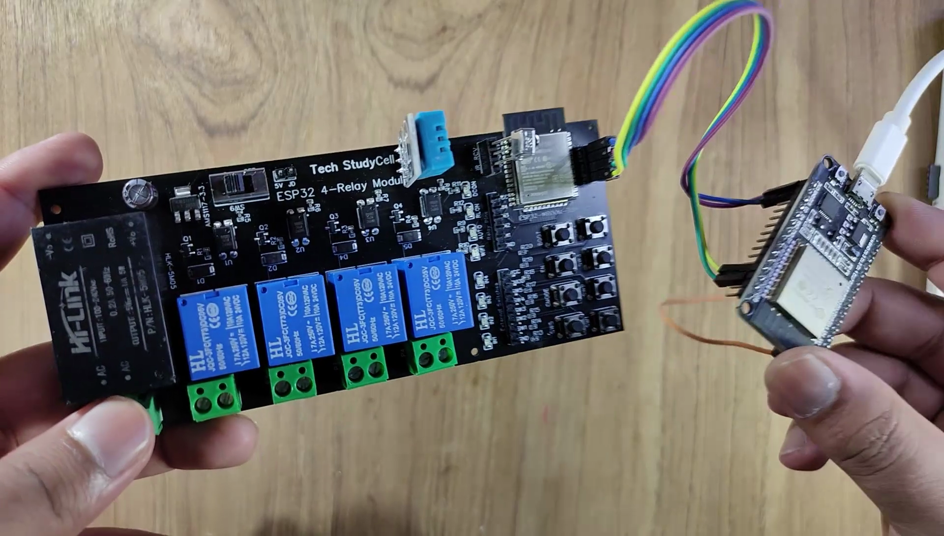 IoT Project Using ESP32 Blynk Google Assistant With Timer & Sensor : 19 ...