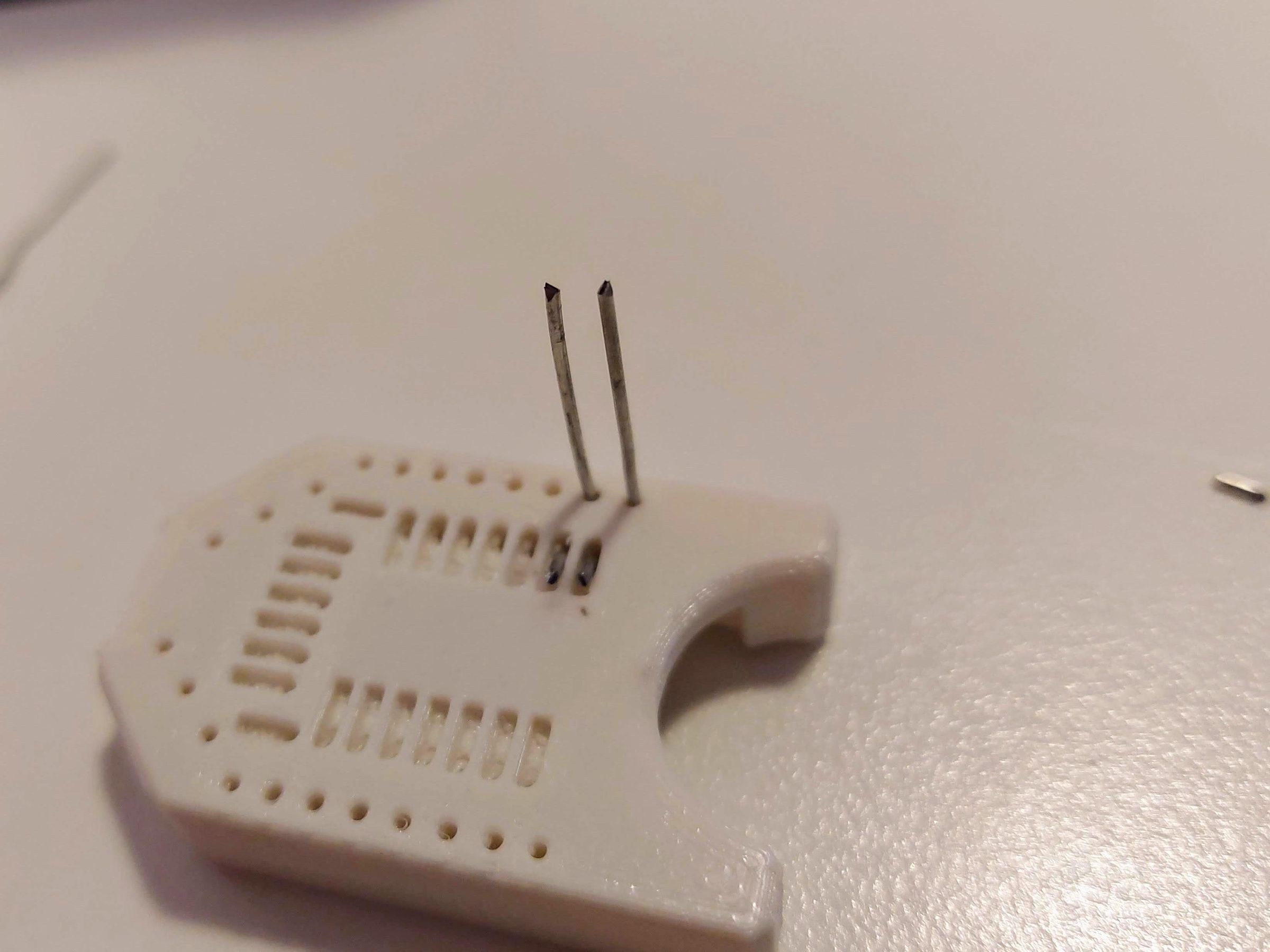 DIY ESP8266 ESP-12 Socket - Snap Fit, Breadboard Friendly, No Soldering ...