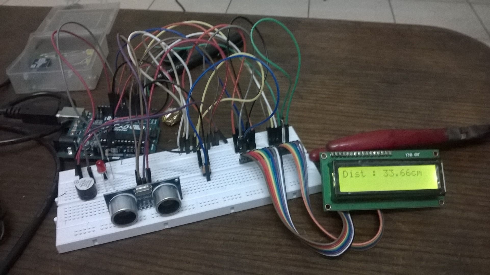 Digital Parking Assistant With Automated Proximity Alarm. : 4 Steps ...