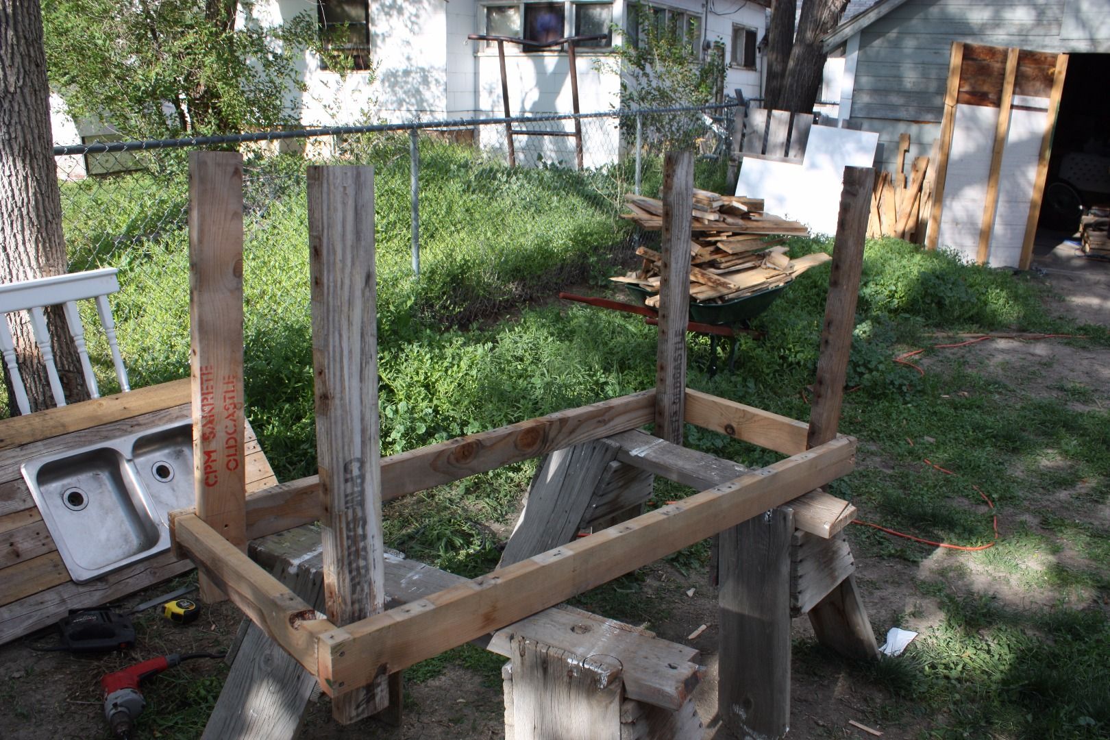 Garden Wash Basin Out of Pallets : 10 Steps (with Pictures) - Instructables