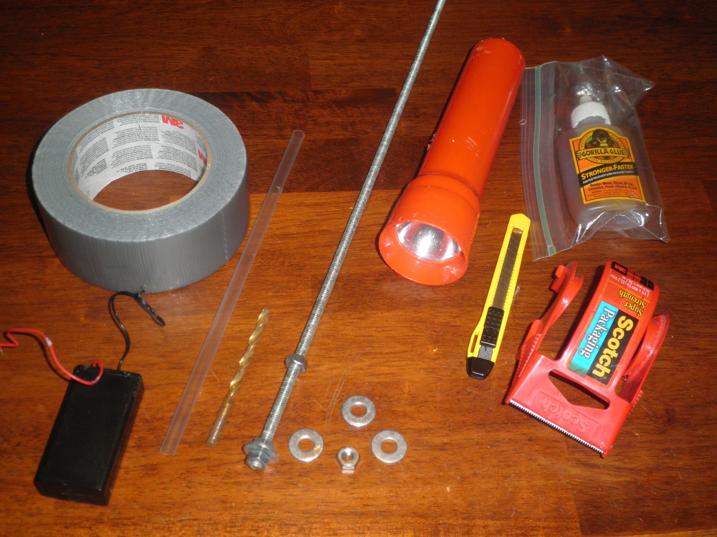 Flashlight Duct Tape Dispenser : 5 Steps (with Pictures) - Instructables