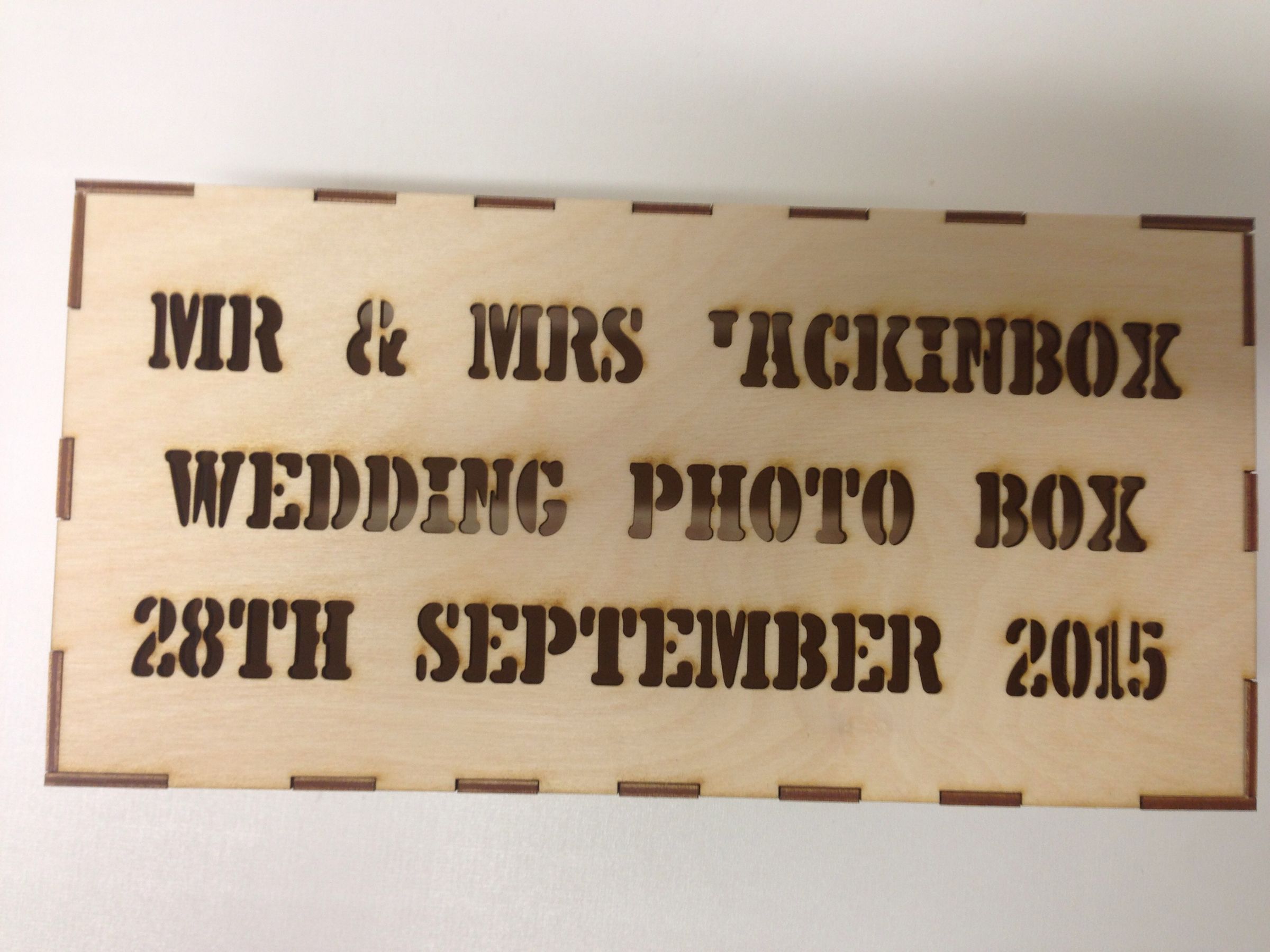 Wedding Photo Box Gift : 5 Steps (with Pictures) - Instructables
