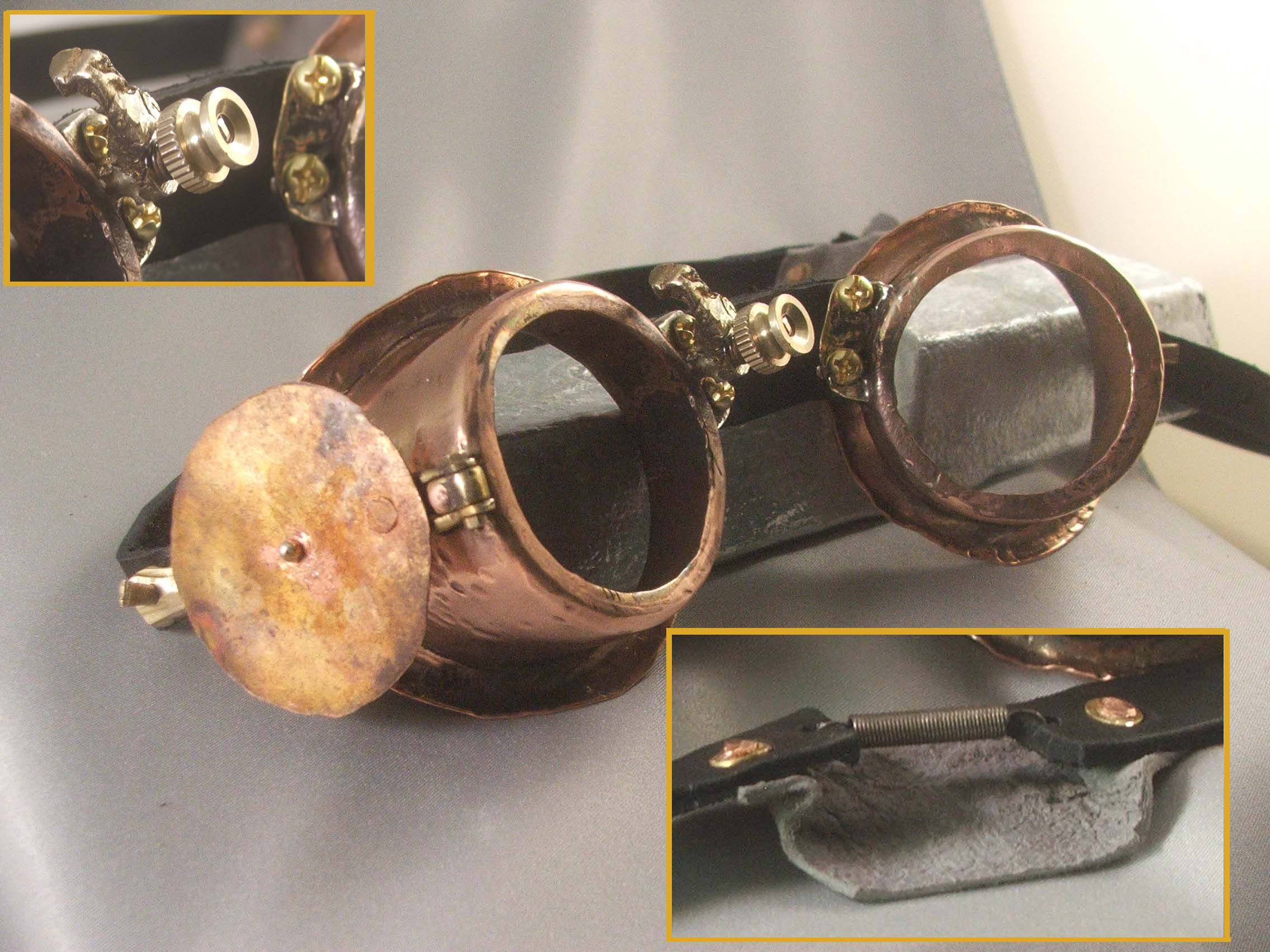 Steampunk Goggles Made Using My Early Tutorial - Instructables