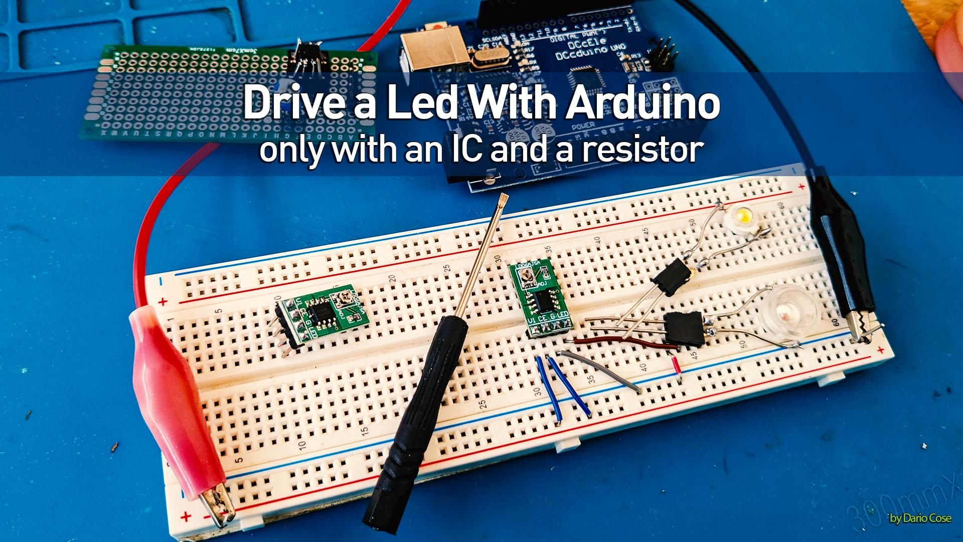 How to Drive a Led With Arduino or Potentiometer (CN5711) : 5 Steps ...