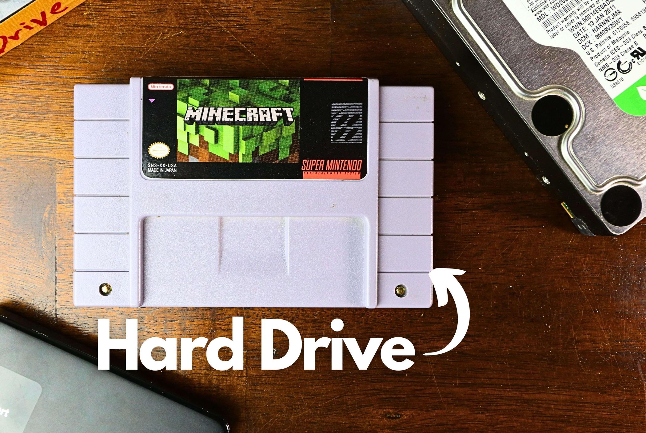 Super Nintendo Hard Drive : 6 Steps (with Pictures) - Instructables