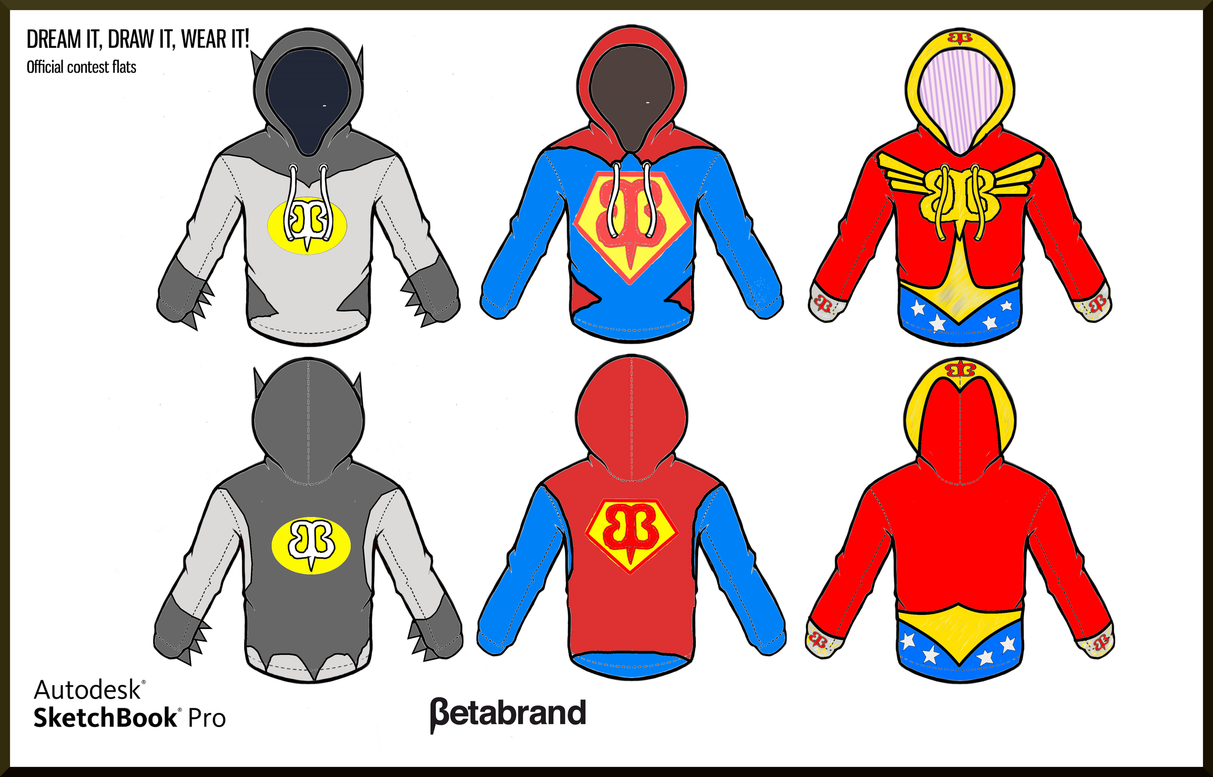 Superhero Secret Identity Reversible Hoodie : 3 Steps - Instructables