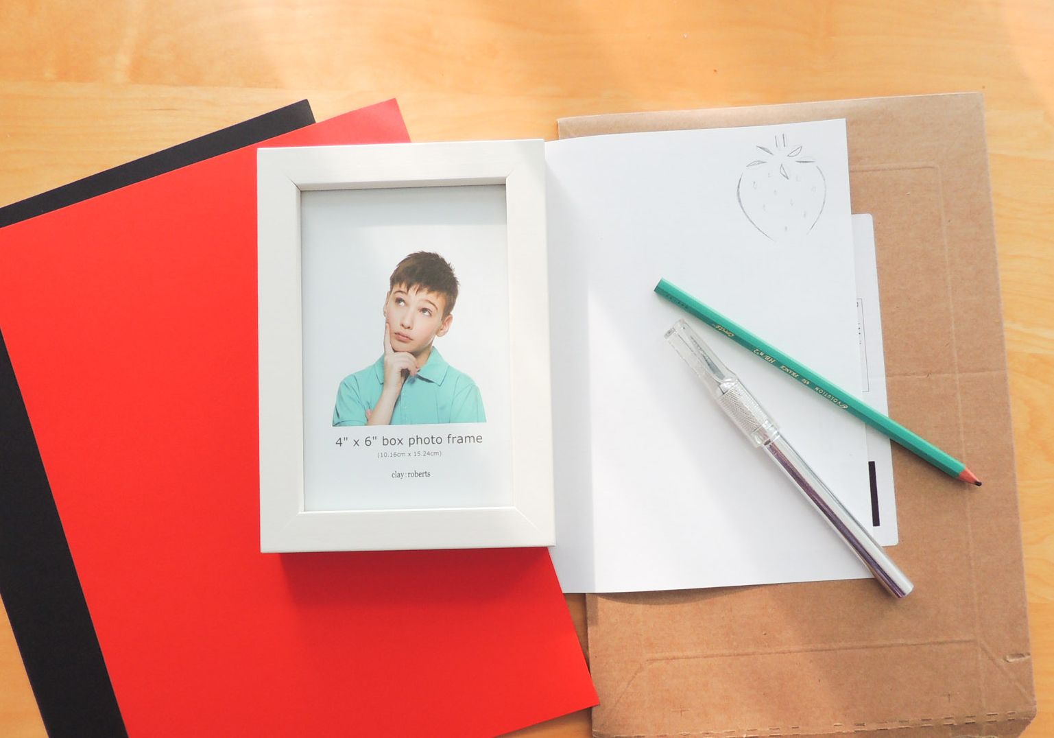 Eye-Catching Paper Cut Strawberry Design : 6 Steps (with Pictures ...