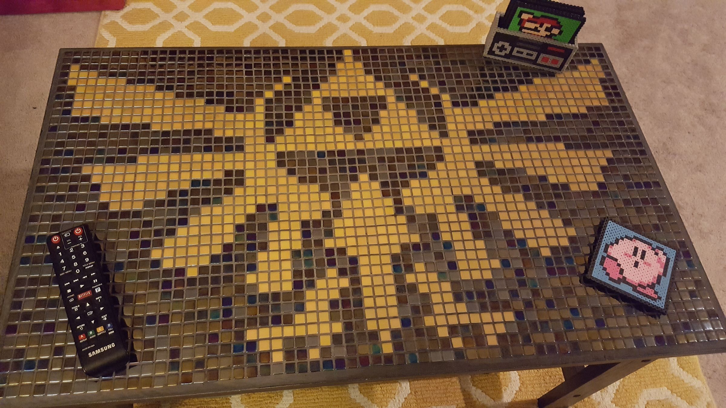 Zelda Coffee Table Tiled Mosaic : 7 Steps (with Pictures) - Instructables