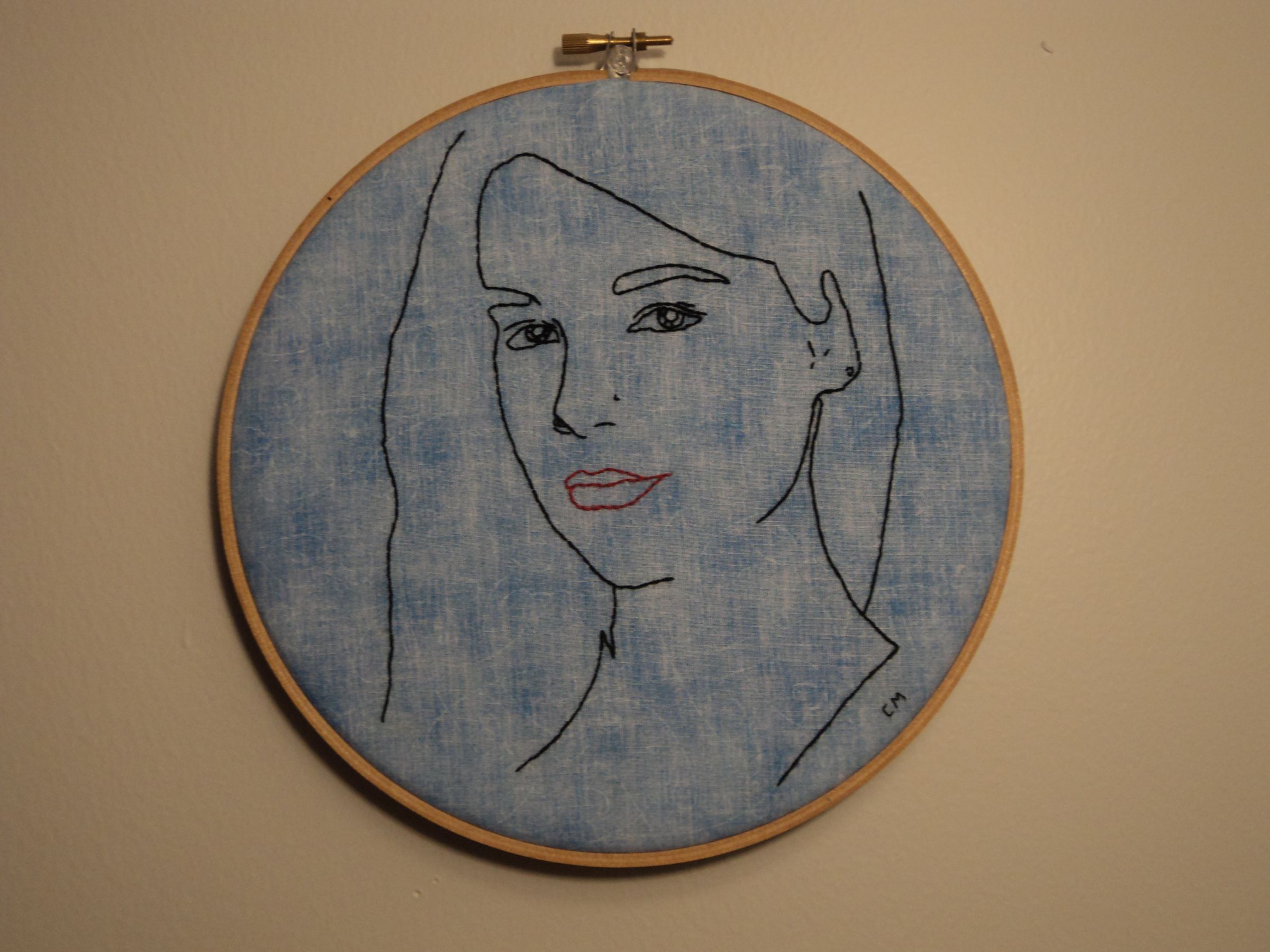 Embroidered Portrait #2 - Instructables