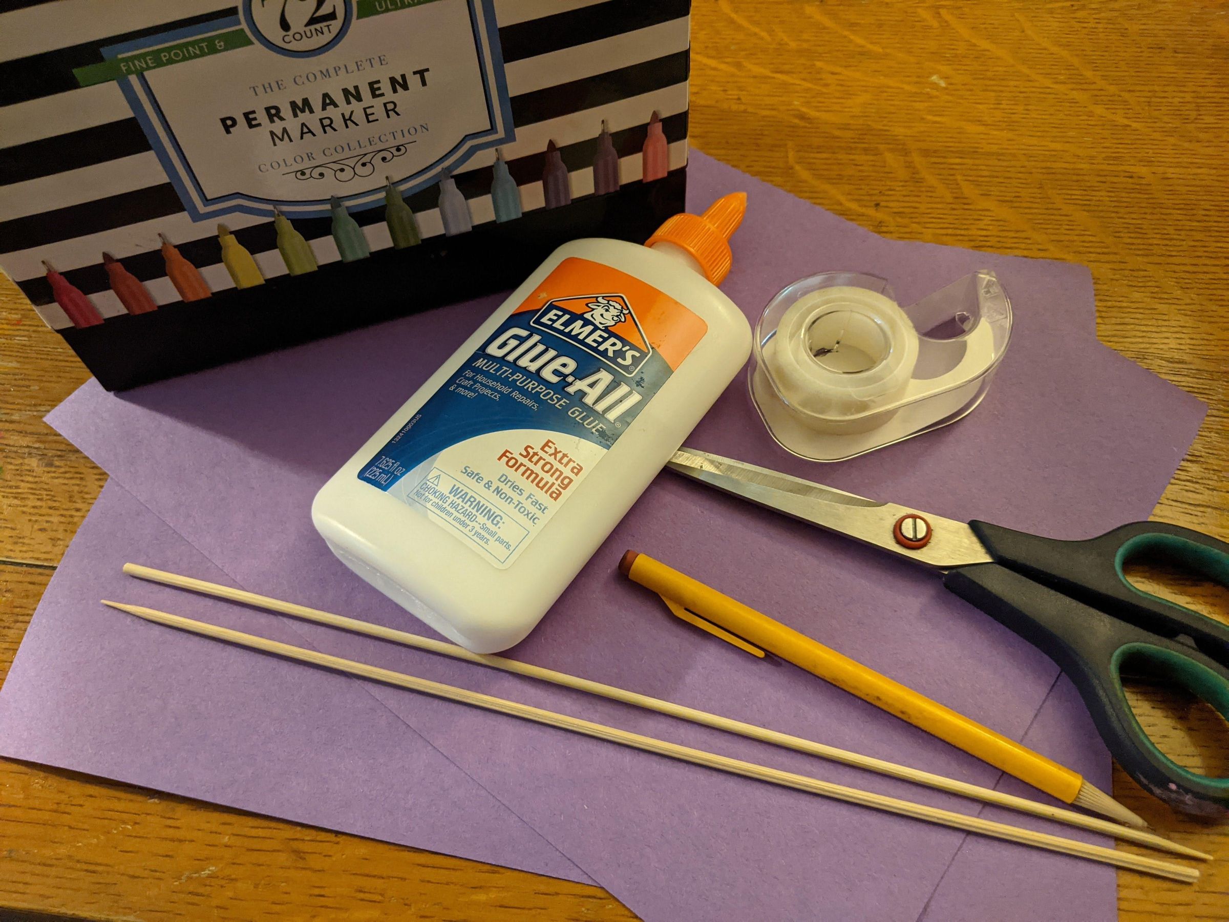 Paper Dragon Stick Puppet : 13 Steps (with Pictures) - Instructables