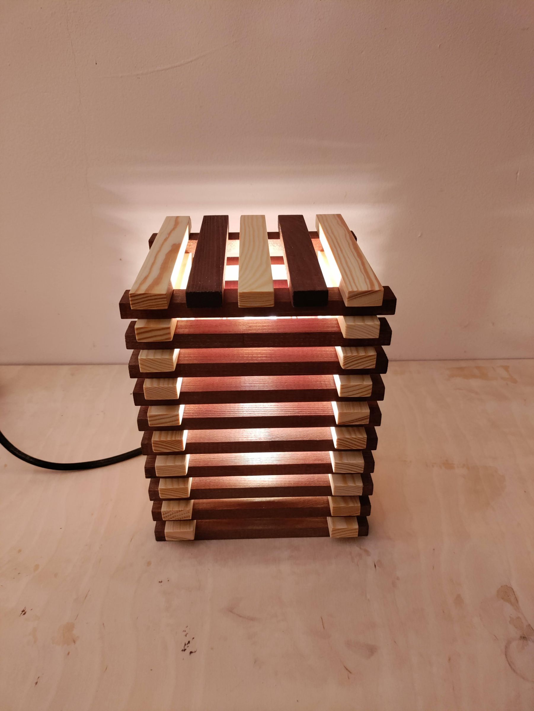Wooden Sticks Lamp : 4 Steps (with Pictures) - Instructables