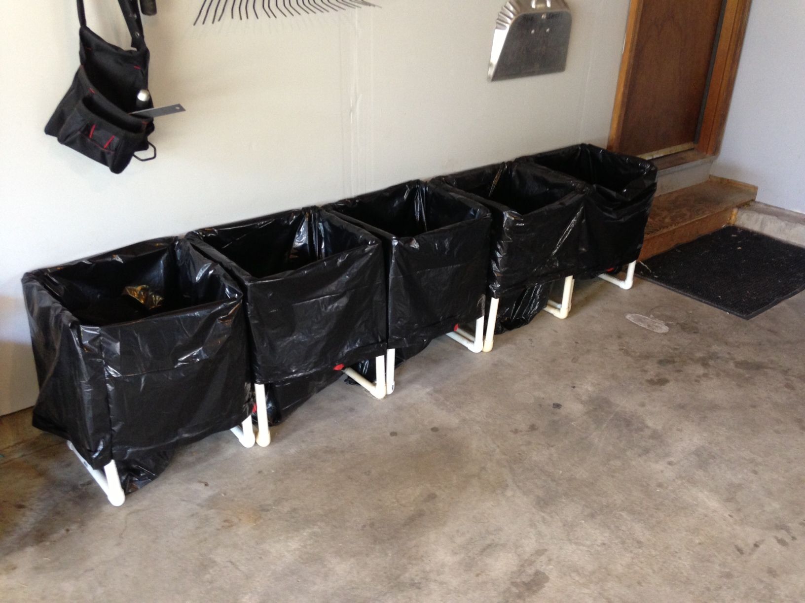 PVC Recycle Bags Holder : 6 Steps - Instructables