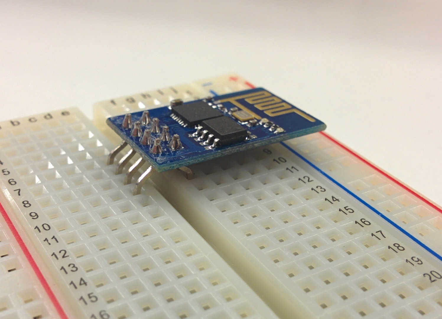 Making ESP8266-01 Module Breadboard Friendly : 3 Steps (with Pictures ...