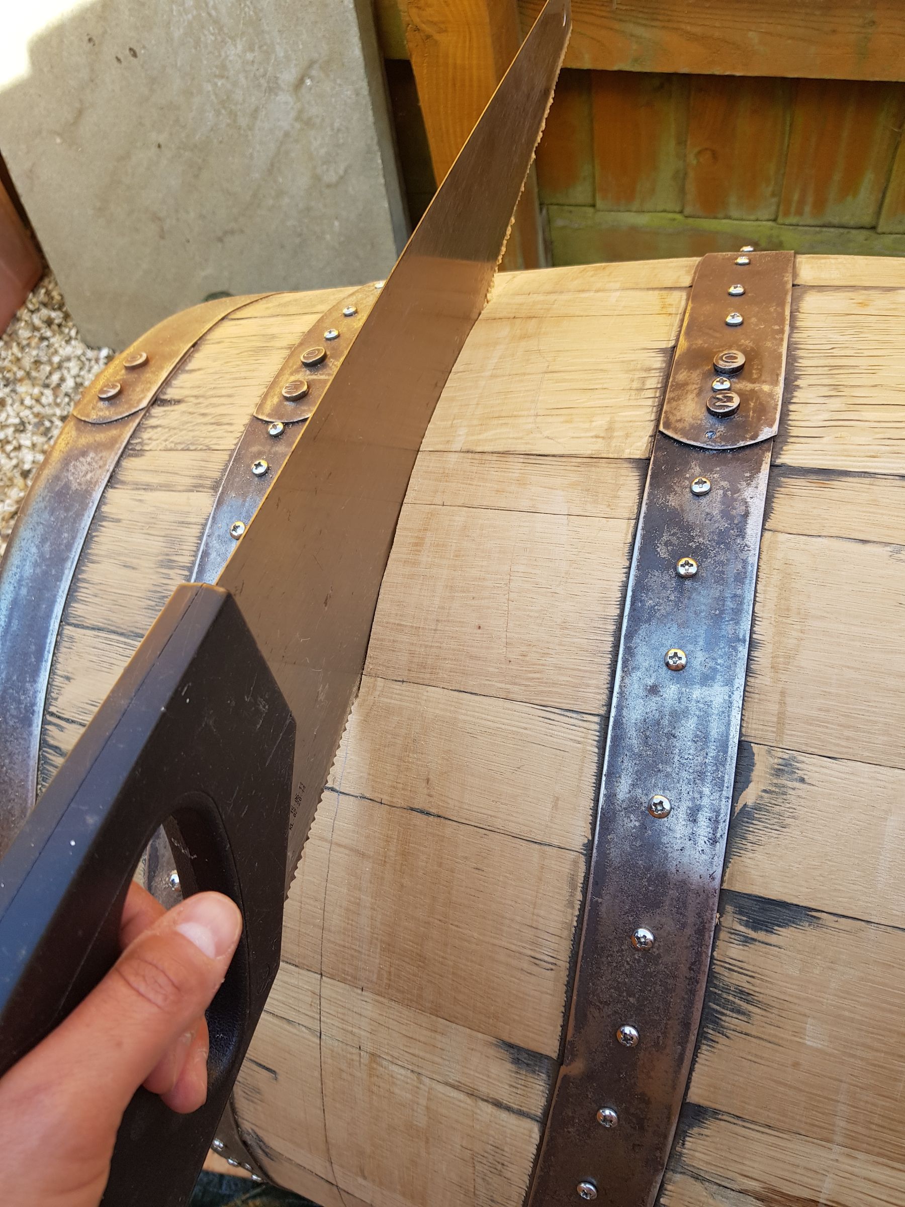 Whiskey Barrel Smoker / BBQ : 14 Steps (with Pictures) - Instructables