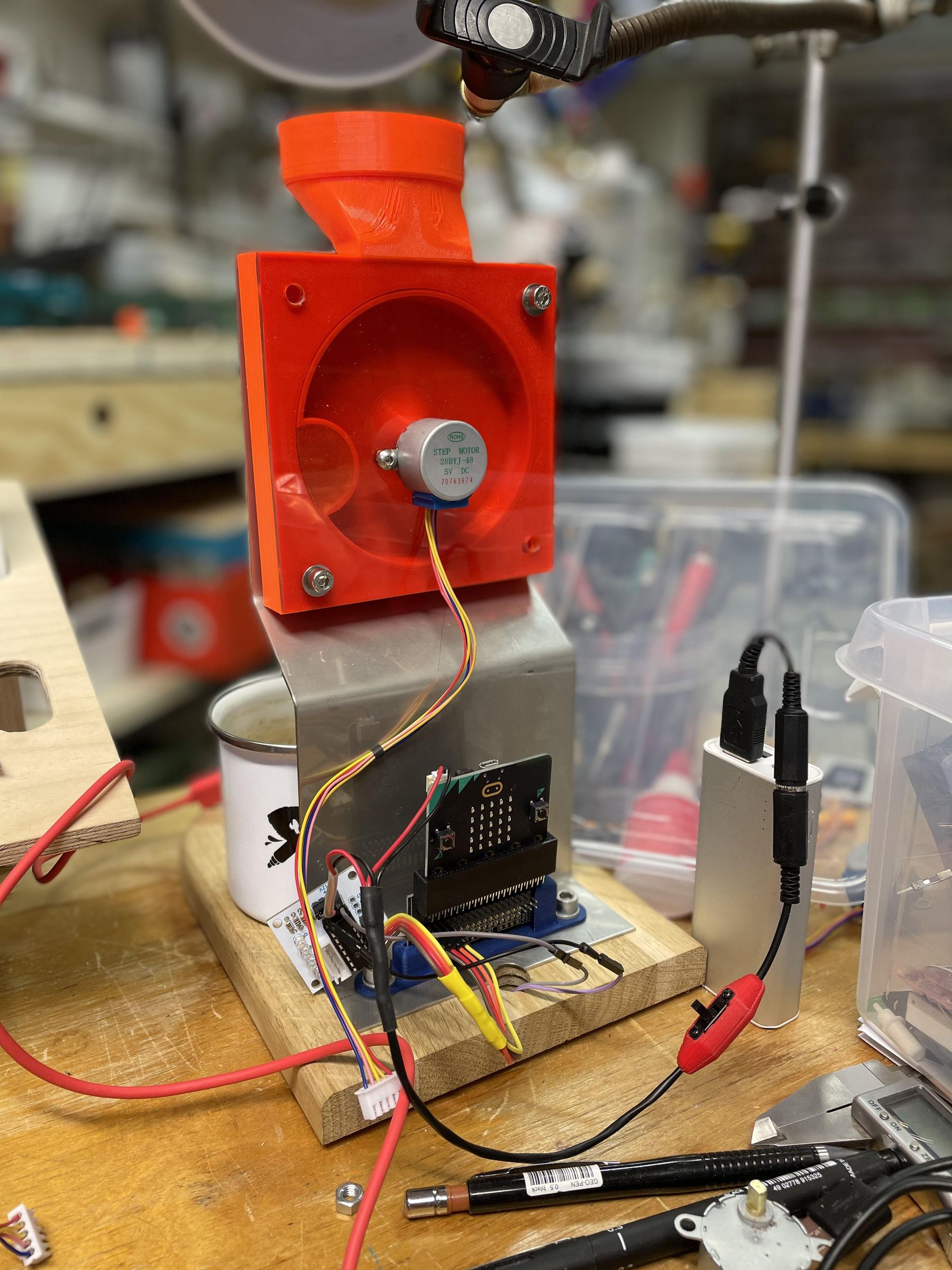 Totally Useless Coffee Dispenser… : 10 Steps (with Pictures ...