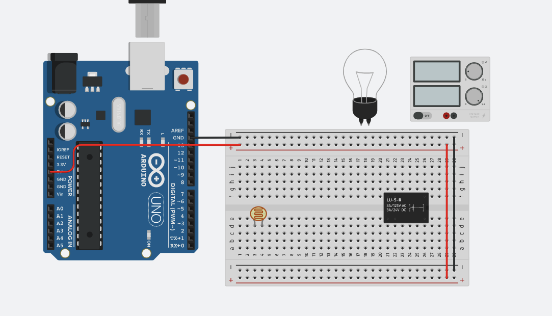 Arduino Relay Activated Lamp : 6 Steps - Instructables