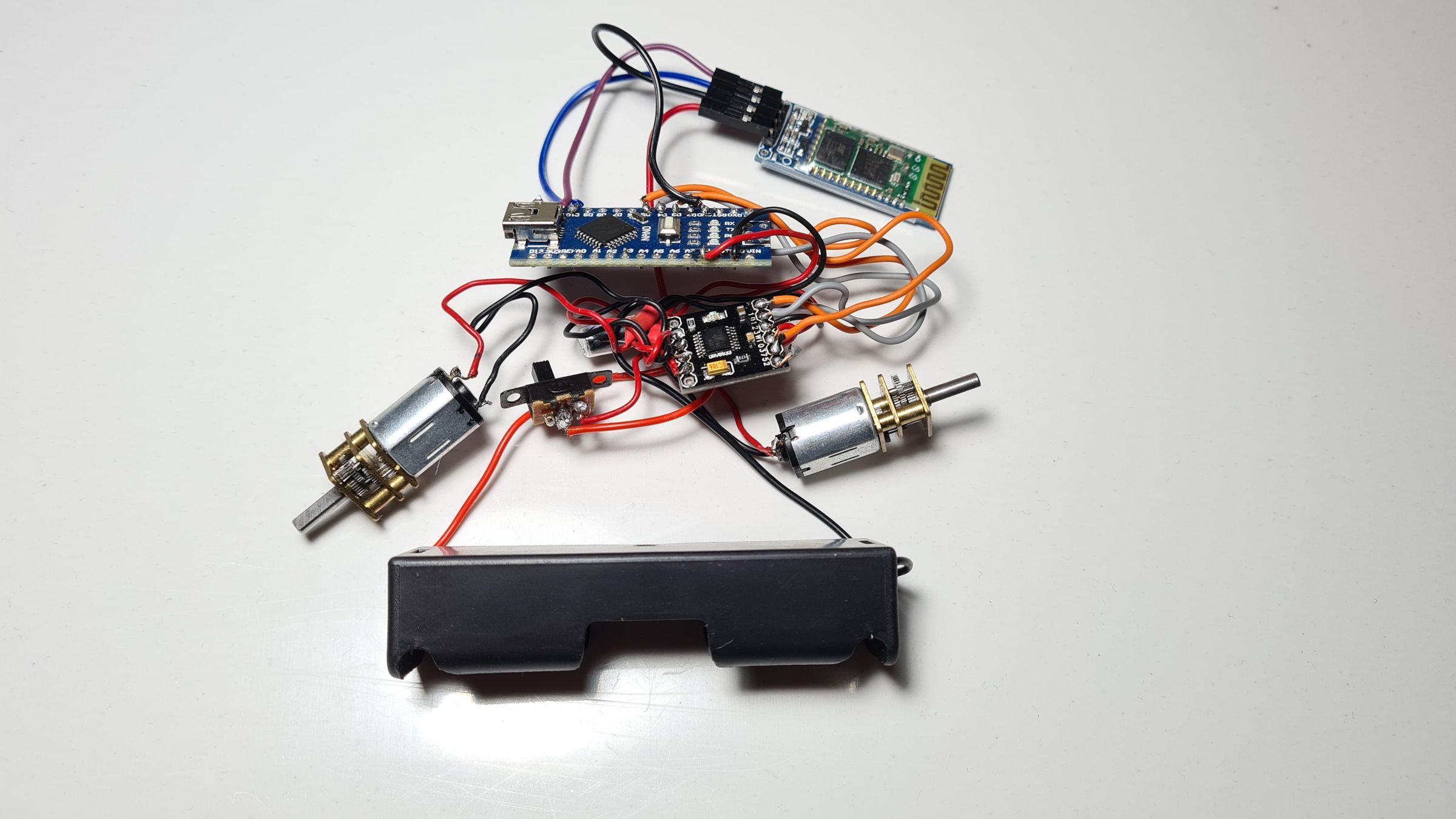 DIY Arduino Bluetooth Controlled Car : 6 Steps (with Pictures ...
