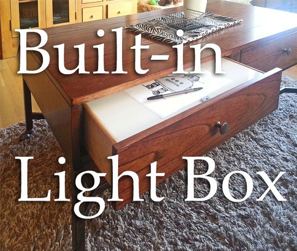 Built-in Wireless Light Box With Secret Storage. : 4 Steps (with ...