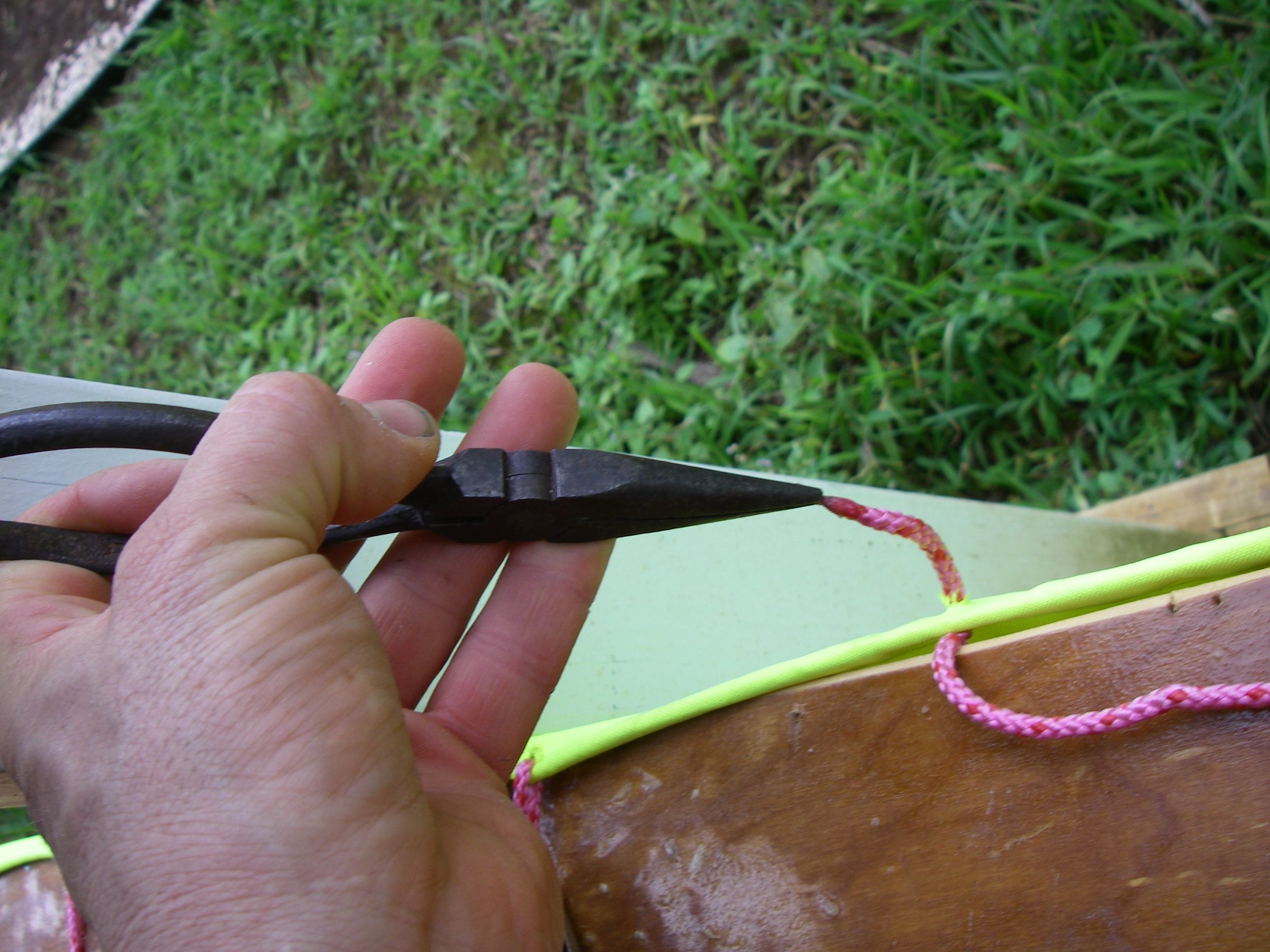 Sailing Canoe Chapter 7: Sew a Skin Over the Hull Skeleton and Seal It ...