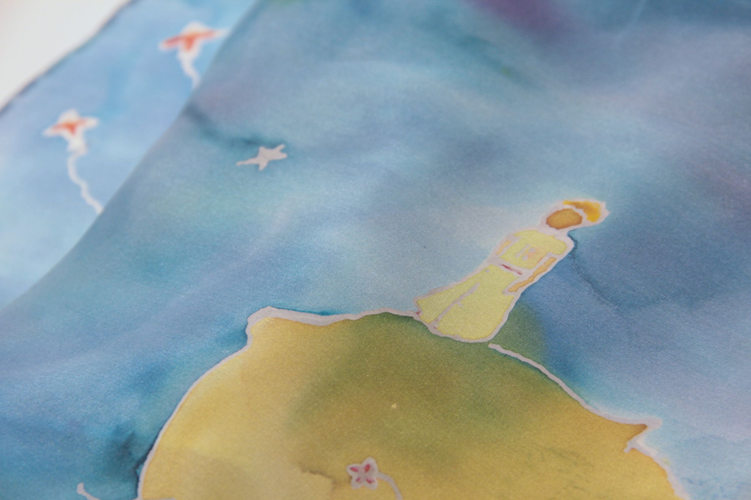 "The Little Prince" Silk Painted Scarf : 7 Steps (with Pictures ...