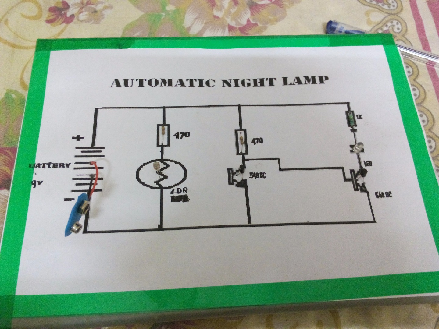 AUTOMATIC NIGHT LAMP - Instructables