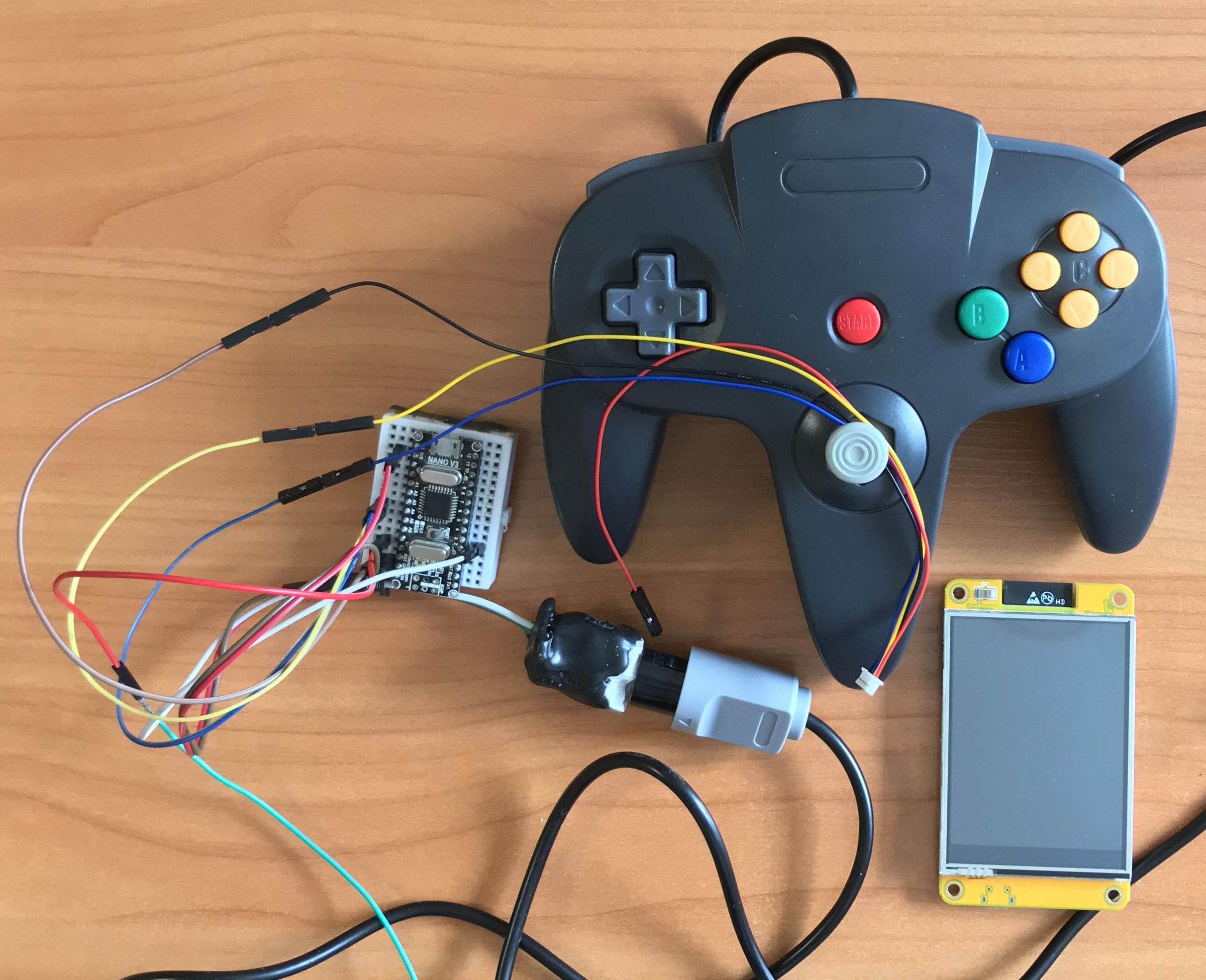 How to Play Tetris on ESP32 CYD With Nintendo 64 Controller : 7 Steps (with Pictures ...