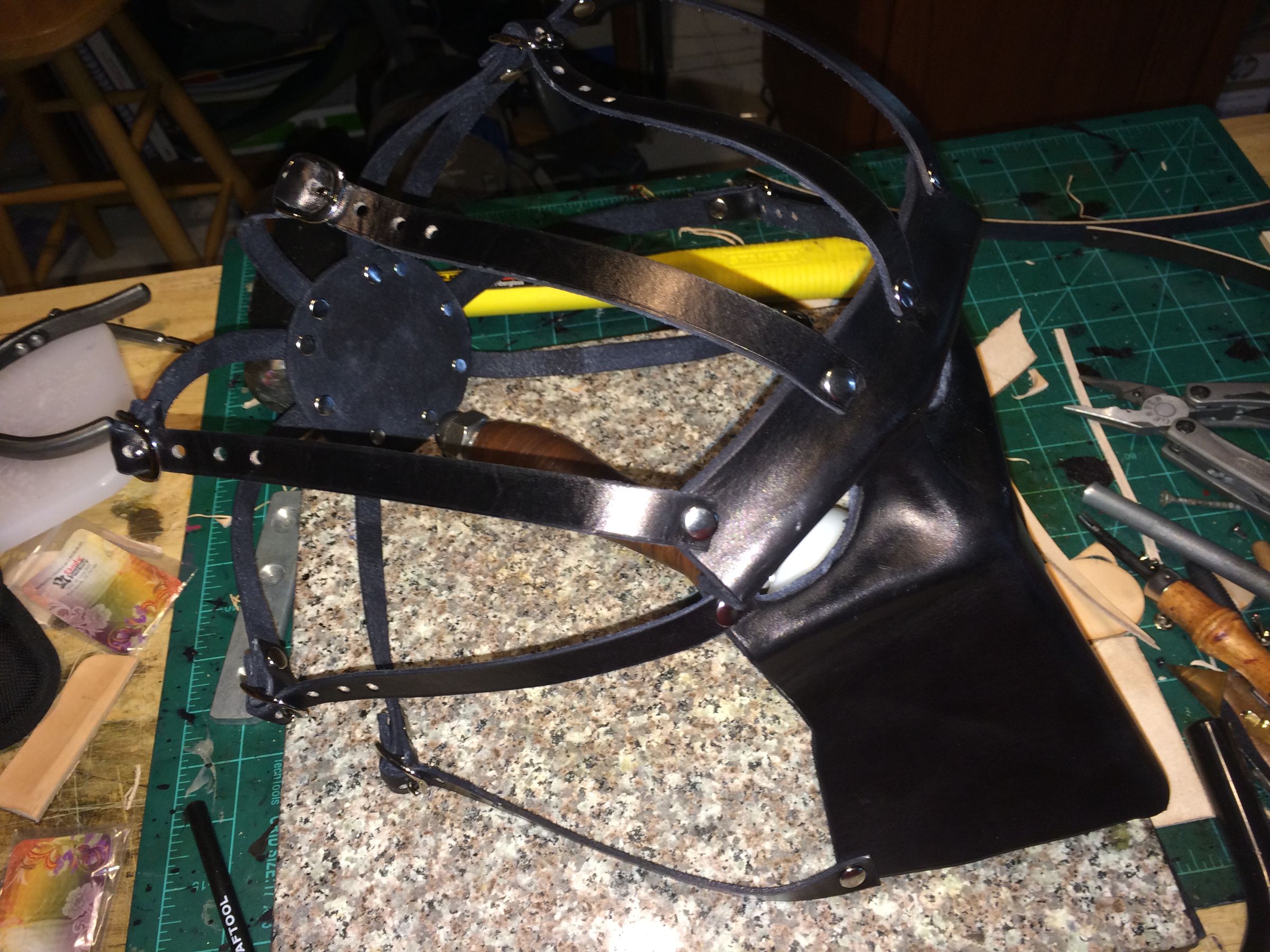 Hessian Soldier Mask and Accessories : 8 Steps (with Pictures ...