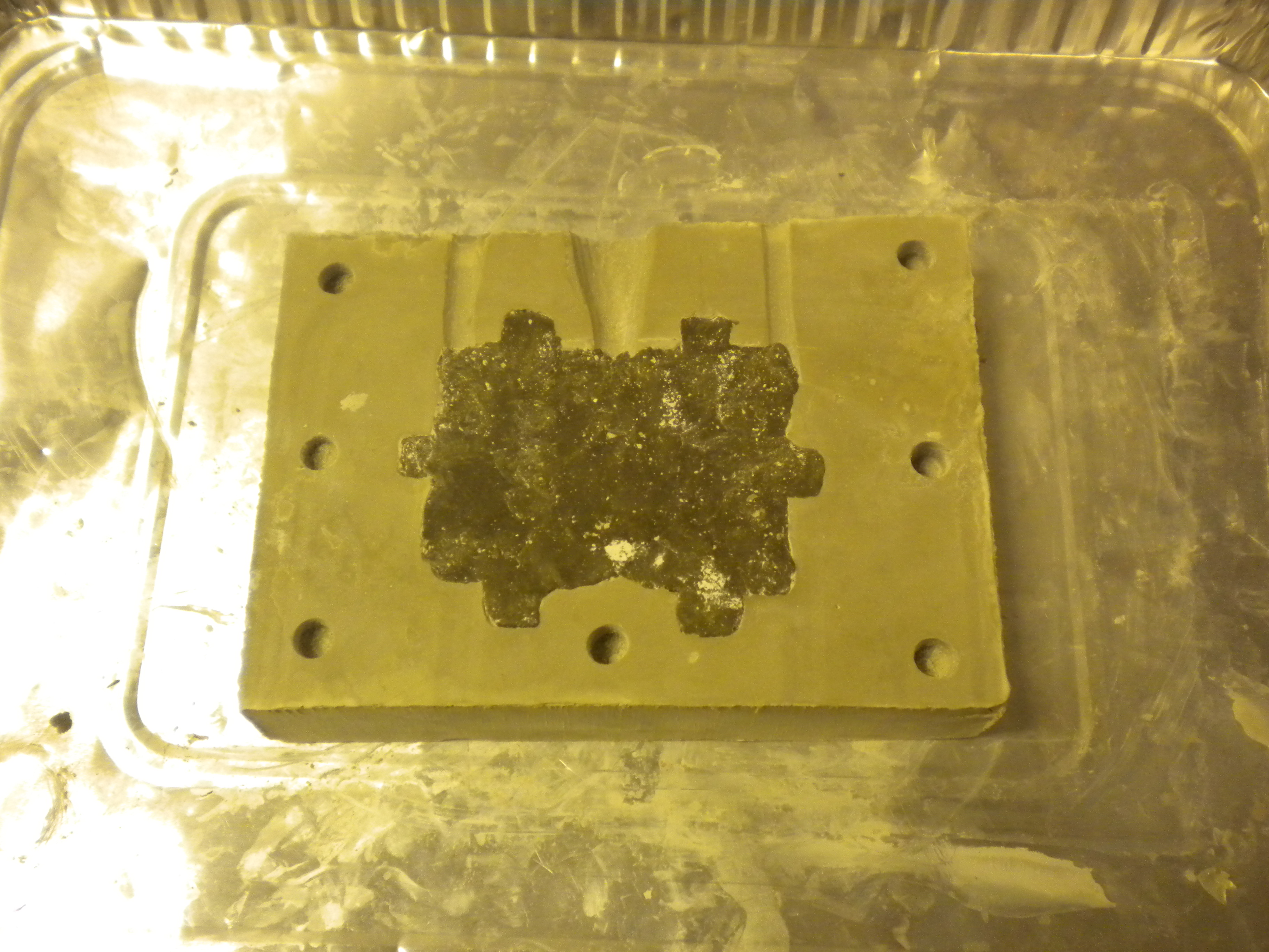 Making a Silicone and Ultracal Matrix Mold : 20 Steps - Instructables