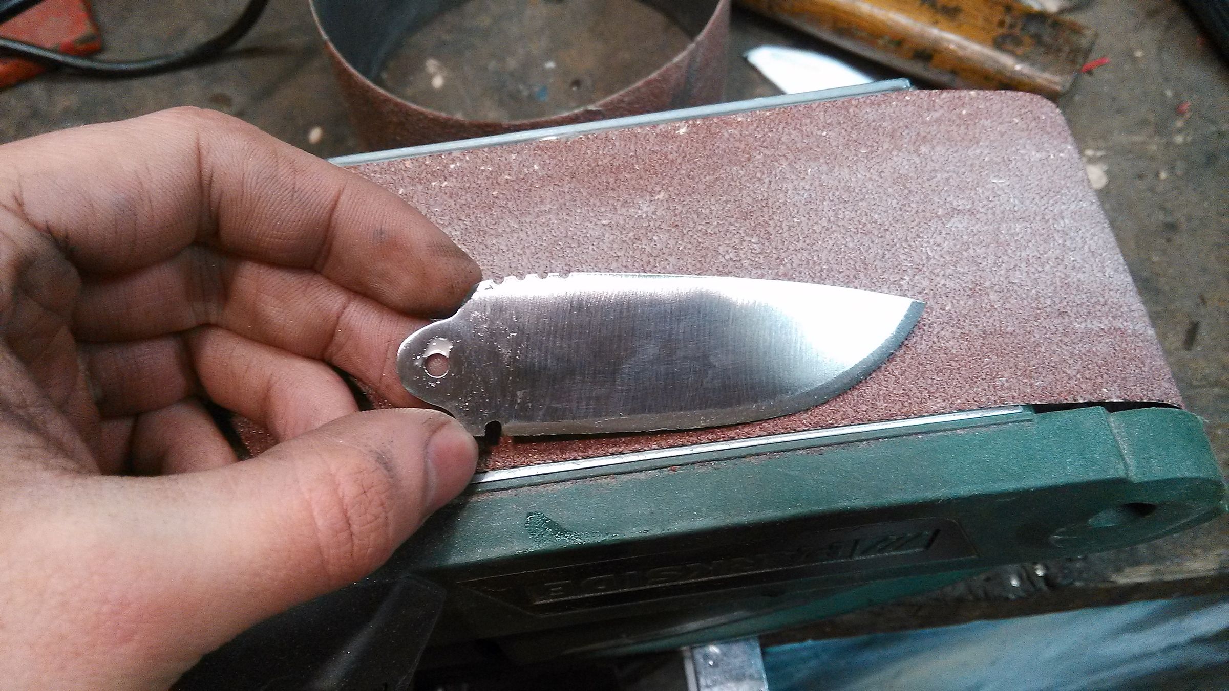 DIY Folding Knife With Button Lock : 11 Steps (with Pictures ...