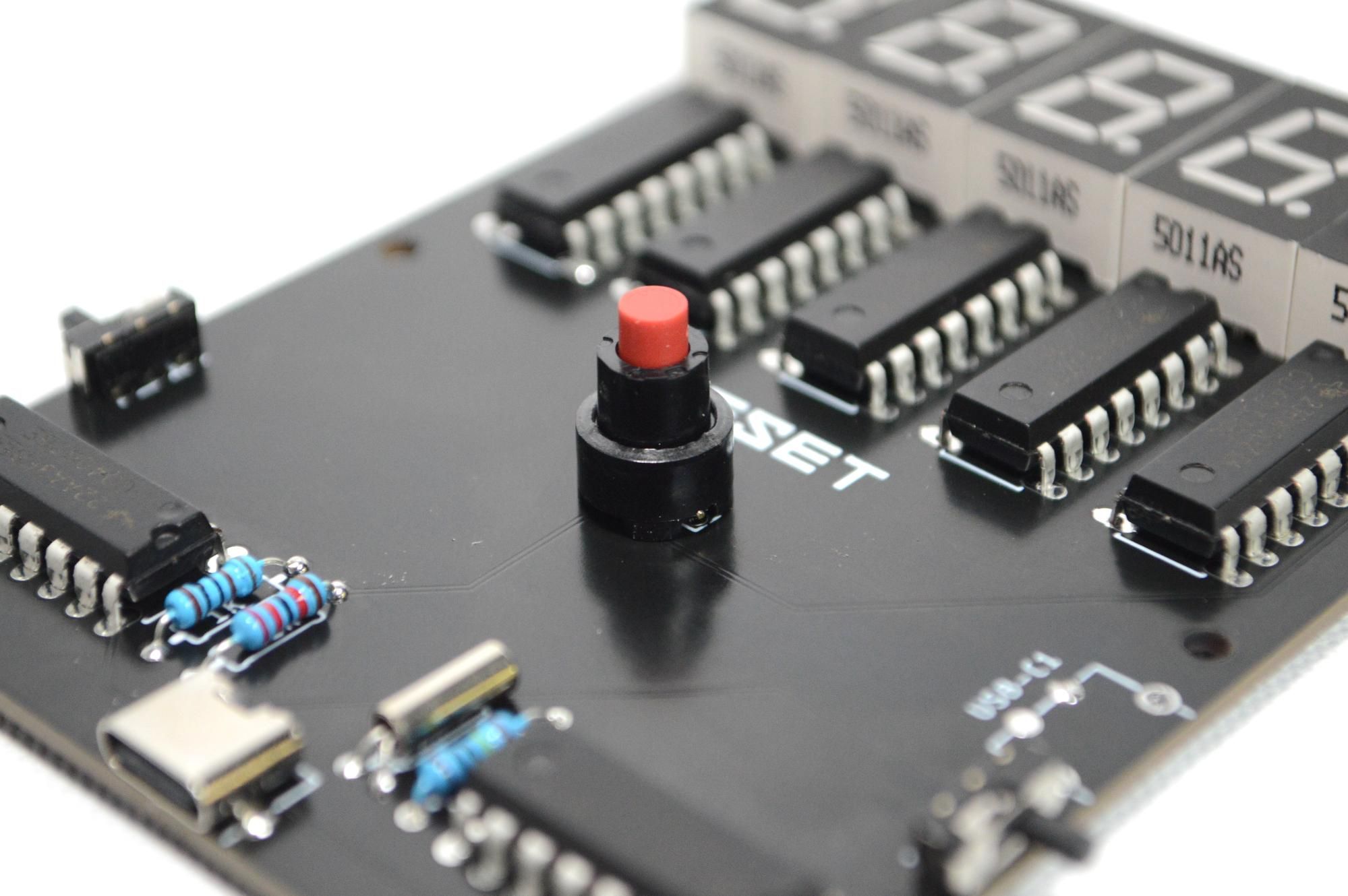 CMOS Counter Clock : 5 Steps (with Pictures) - Instructables