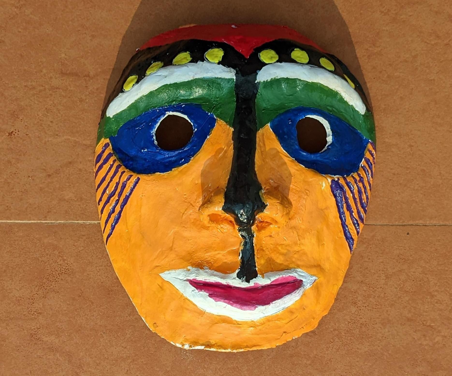 How to Make a Tribal Mask Out of Air-Drying Clay : 7 Steps - Instructables