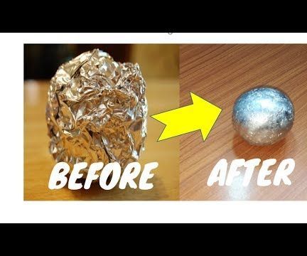 DIY Japanese Aluminum Foil Ball : 4 Steps - Instructables