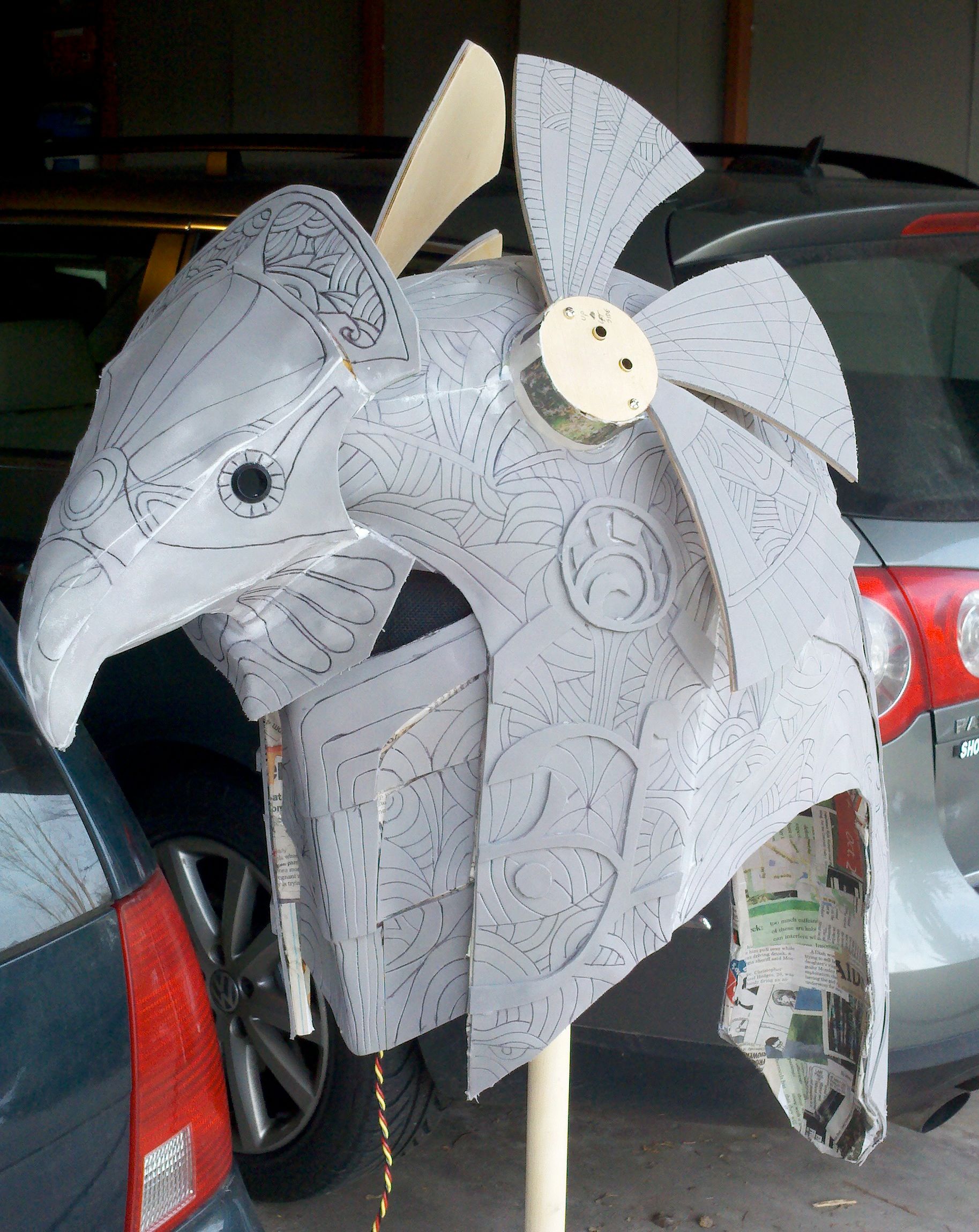 Animatronic Stargate Helmet : 10 Steps (with Pictures) - Instructables