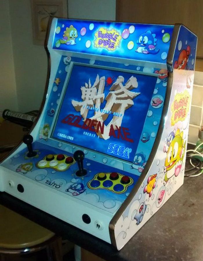 Bubble Bobble Bartop Arcade Machine : 13 Steps (with Pictures ...