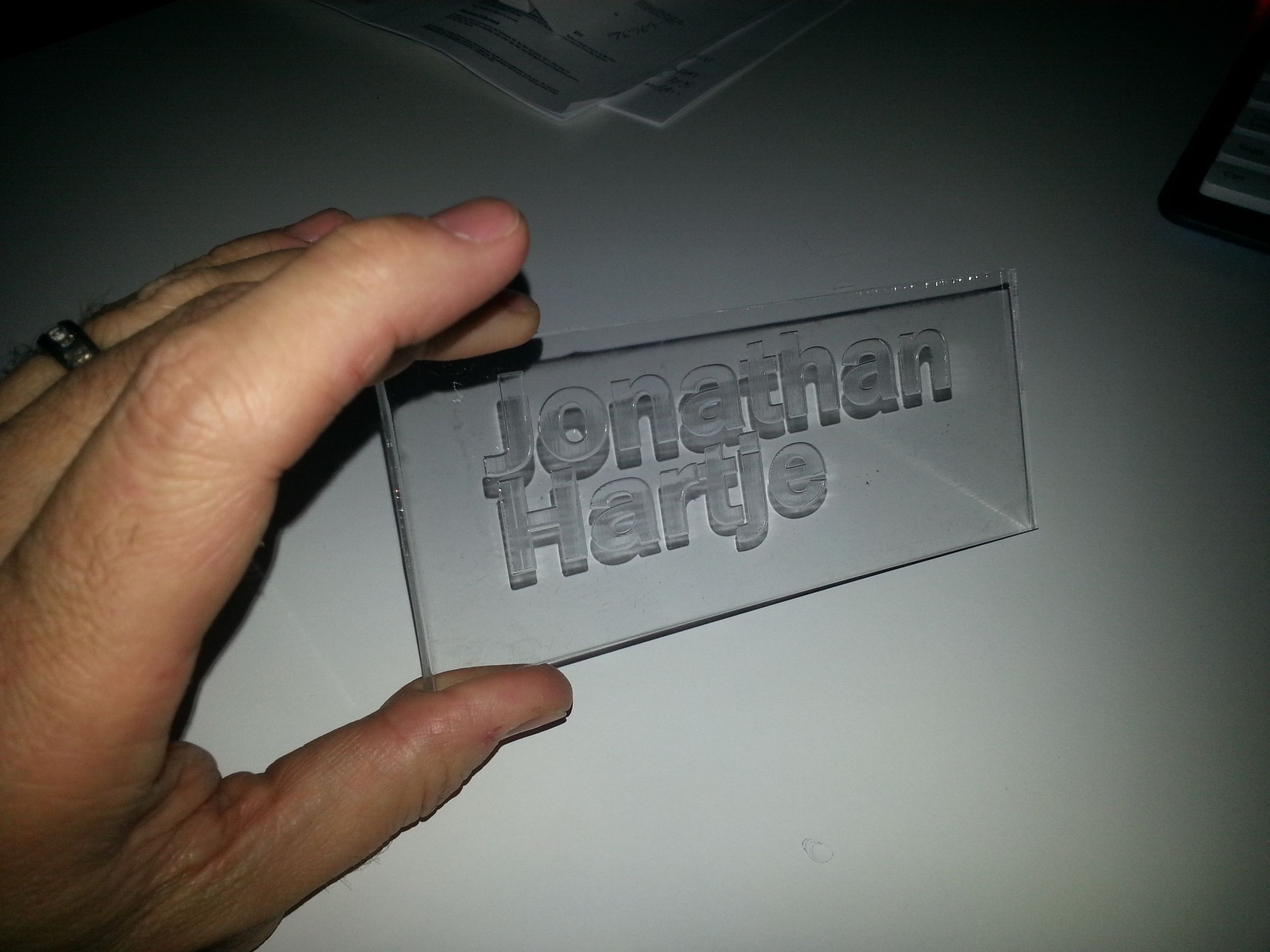 Design and Build a Side-lit LED Sign at TechShop : 8 Steps - Instructables