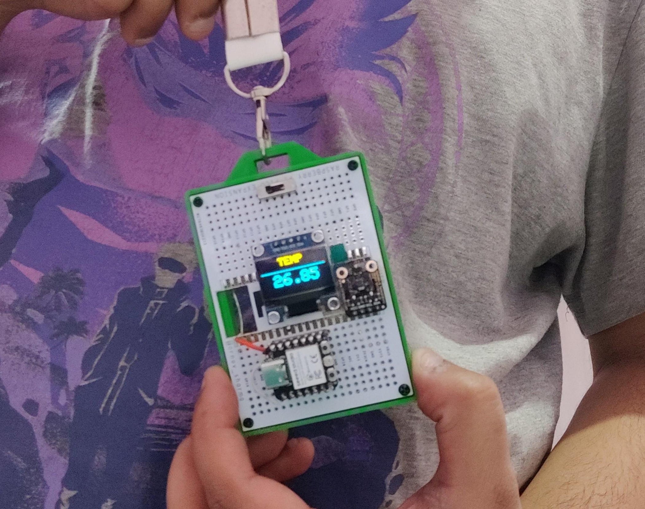 Temperature Card : 8 Steps (with Pictures) - Instructables