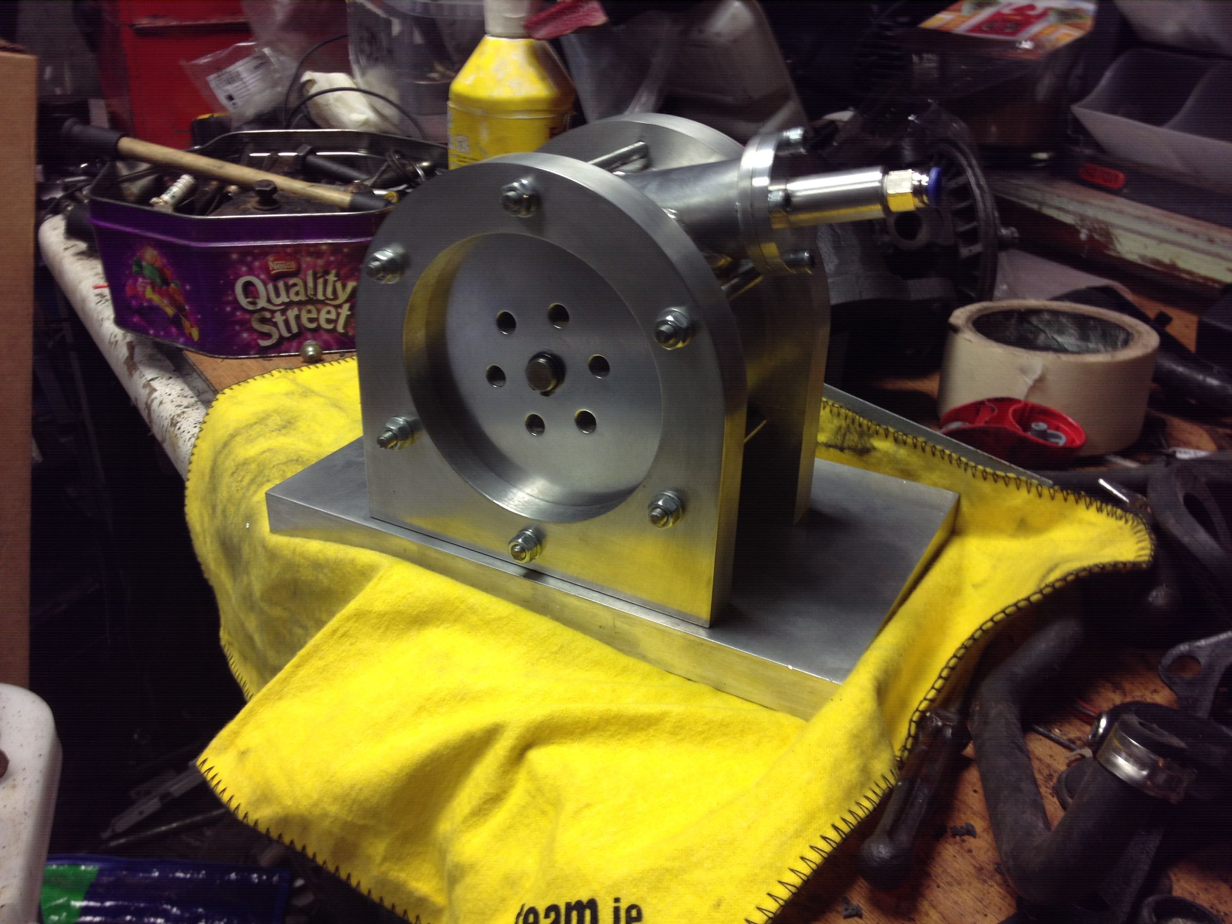 How to Build a Tesla Turbine - 3 Steps : 3 Steps (with Pictures ...