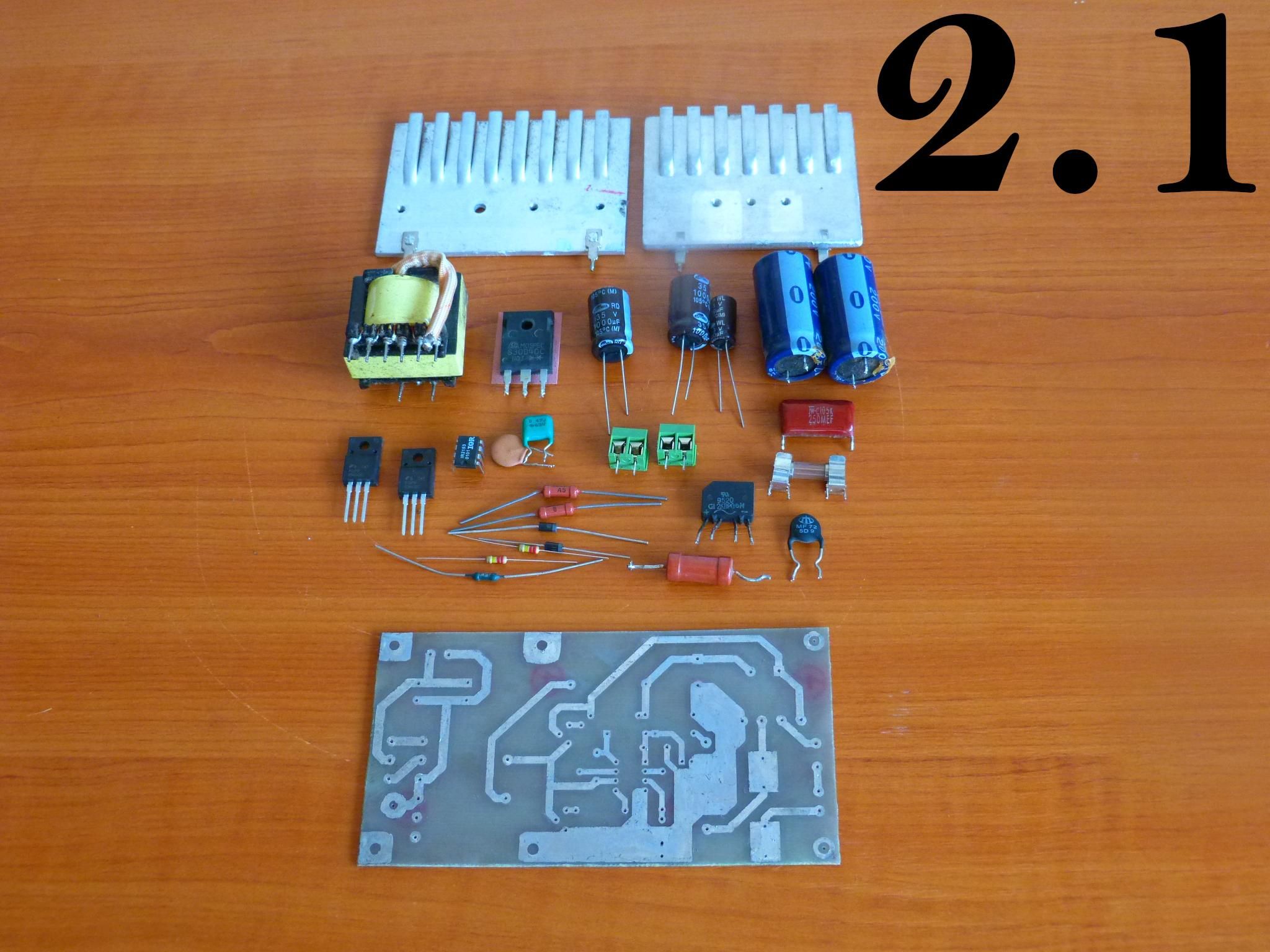 Using Components Recovered From Old PC Power Supplies : 5 Steps (with ...
