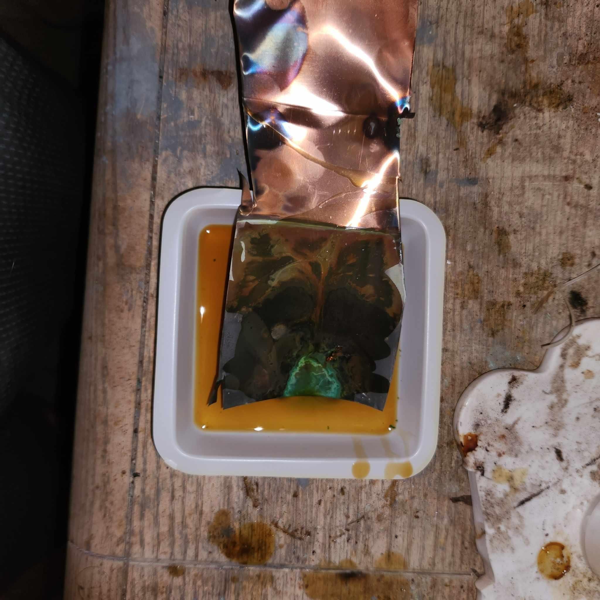 Plating Aluminium Sheets, Brass and Copper With Dragondroff Reagent ...