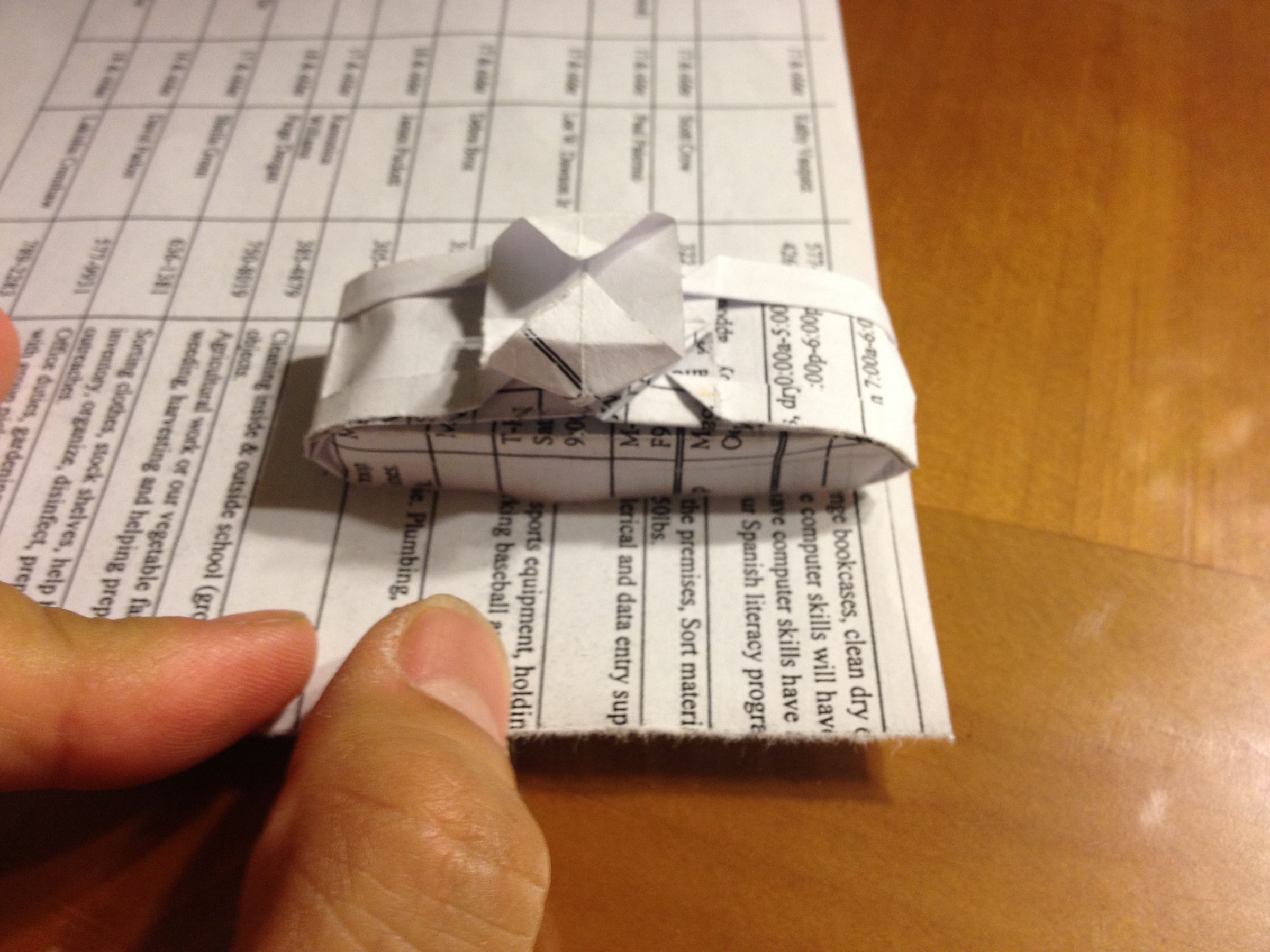 Origami Tank : 11 Steps - Instructables