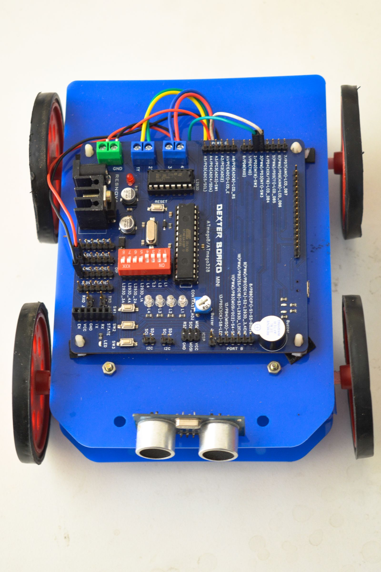Obstacle Avoiding Rover With Dexter : 4 Steps - Instructables