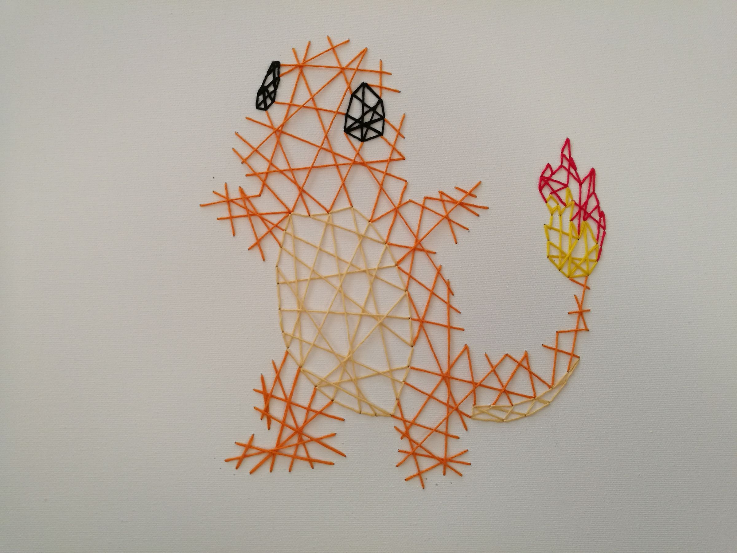 String Art Pokemon : 7 Steps (with Pictures) - Instructables