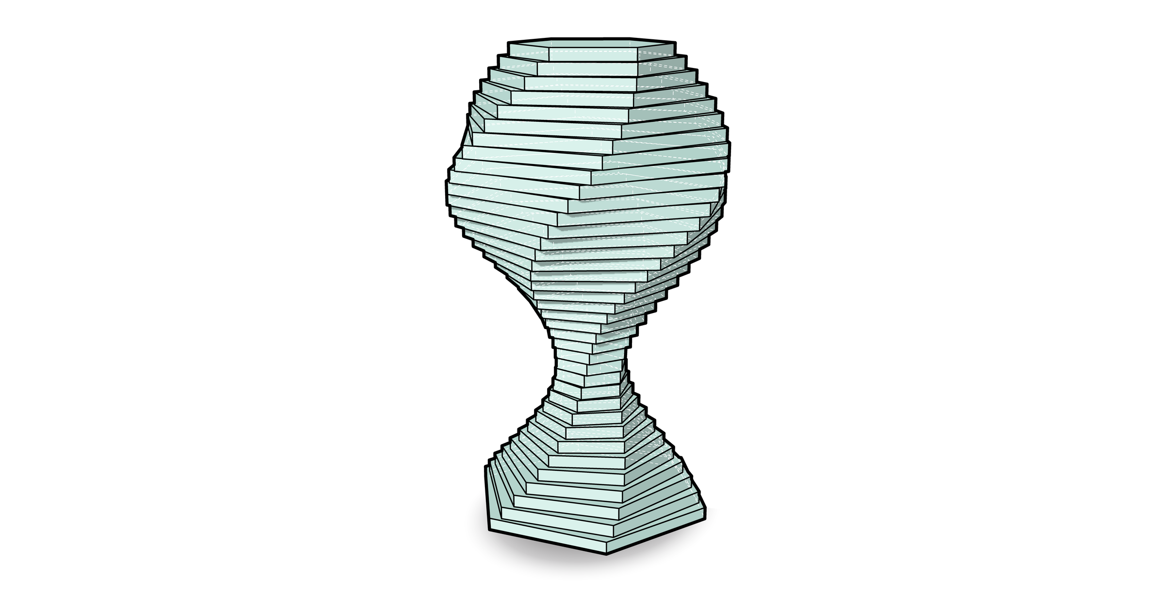 Lasercutting a Twisting Cardboard Lamp : Rhino + Grasshopper : 5 Steps ...