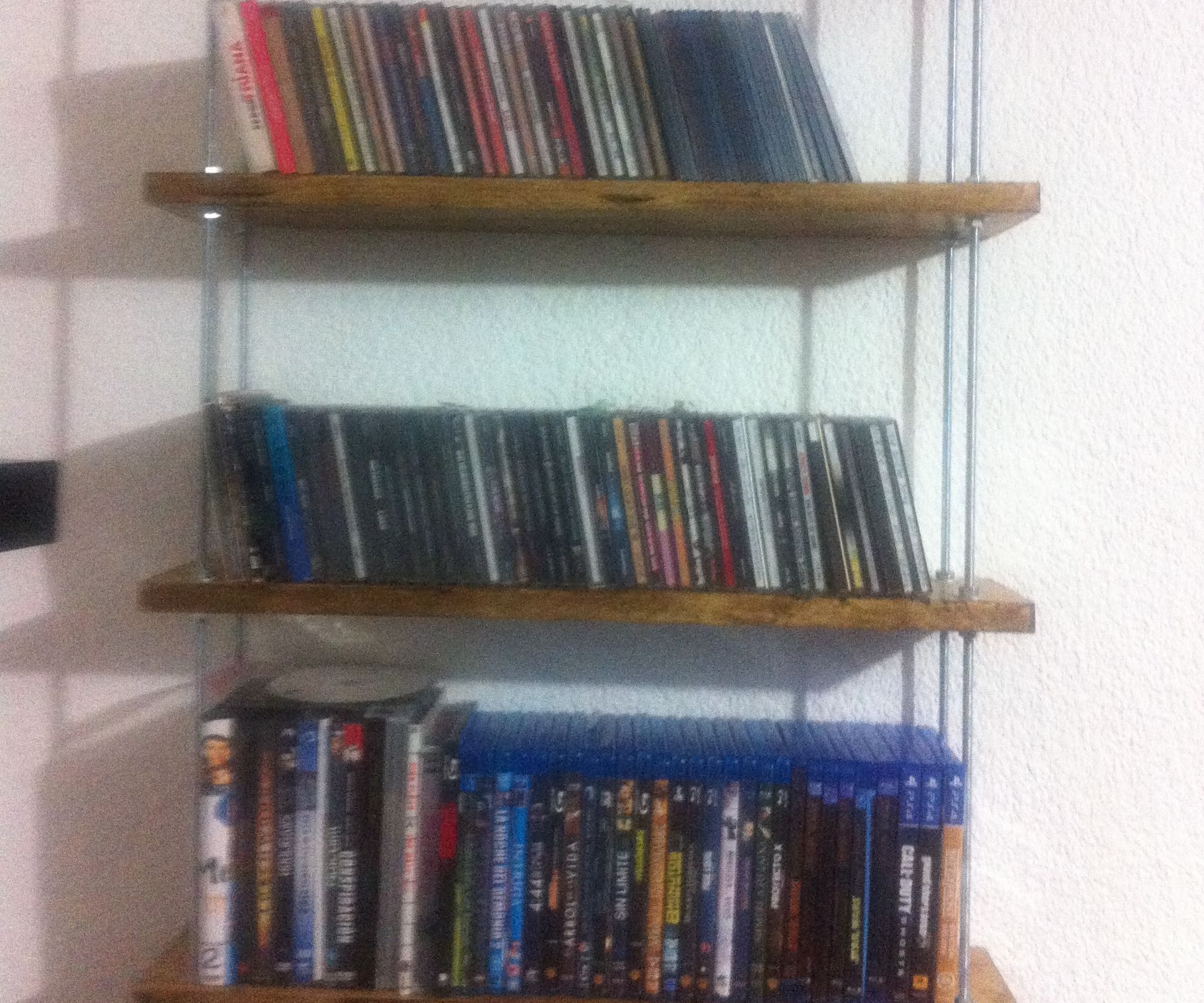CD & DVD Wall Rack : 4 Steps - Instructables