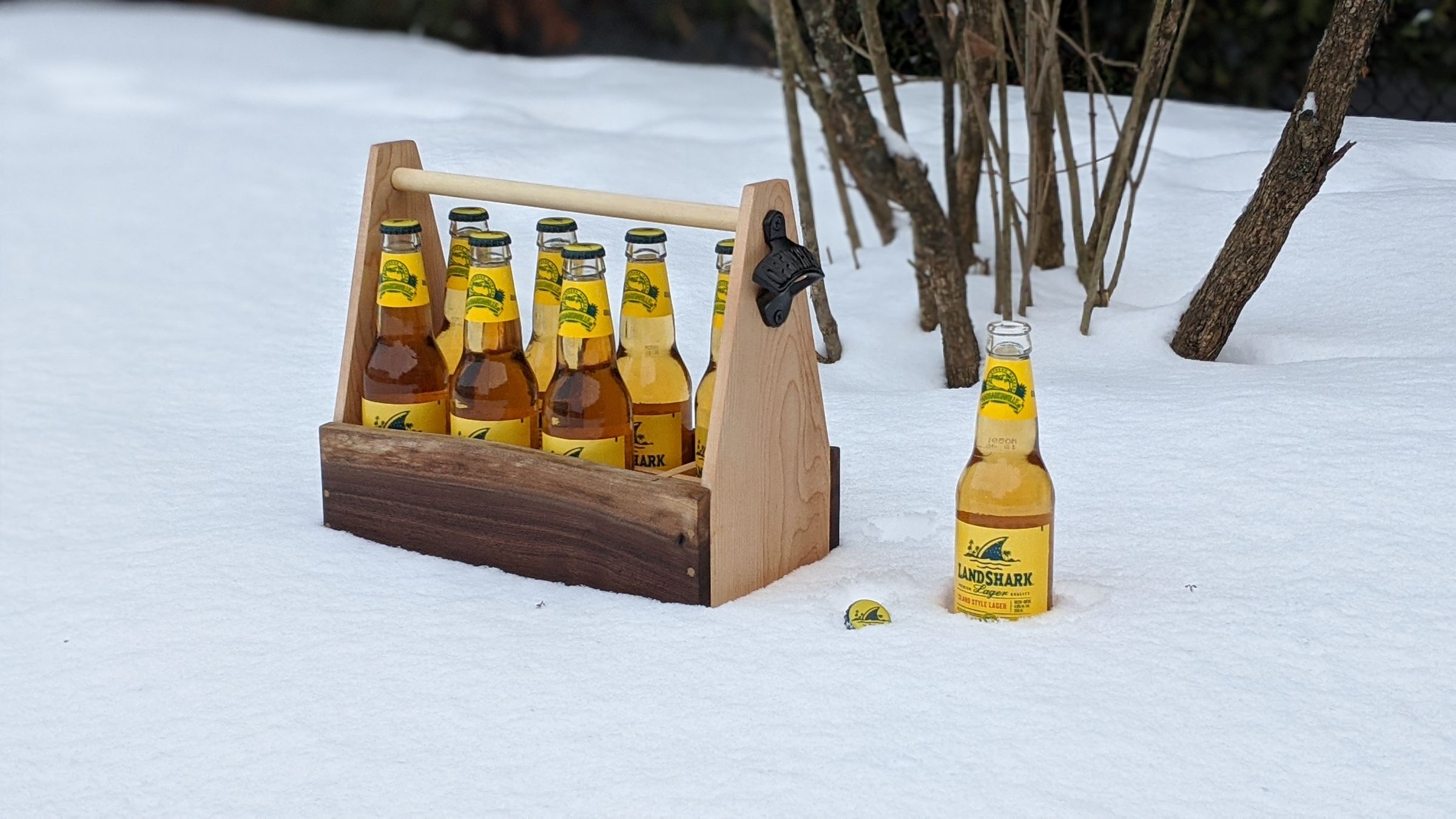 Live Edge Beer Caddy - 8 Pack : 18 Steps (with Pictures) - Instructables