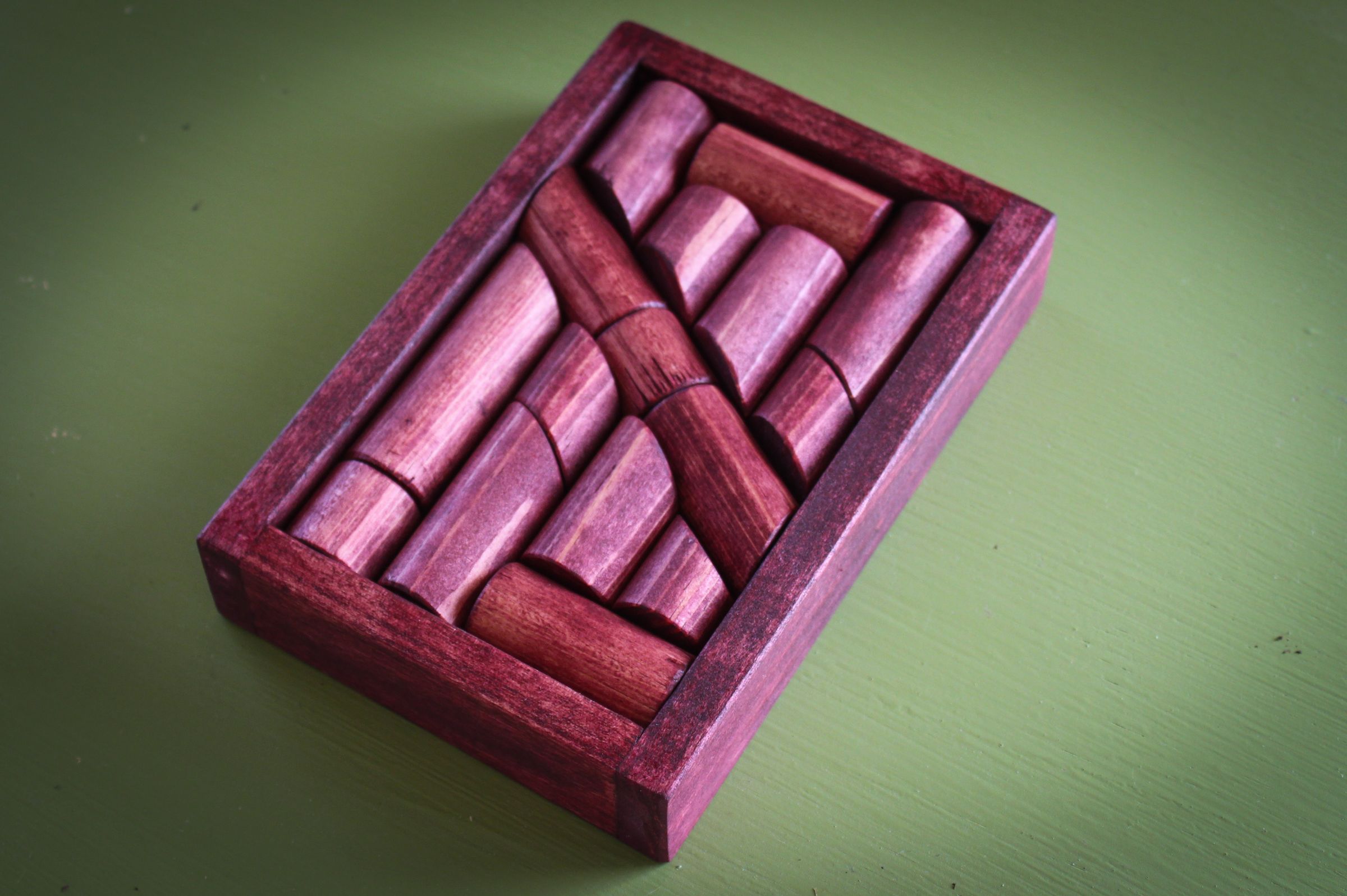 Wood Dowel Puzzle – Advanced Version : 15 Steps (with Pictures ...