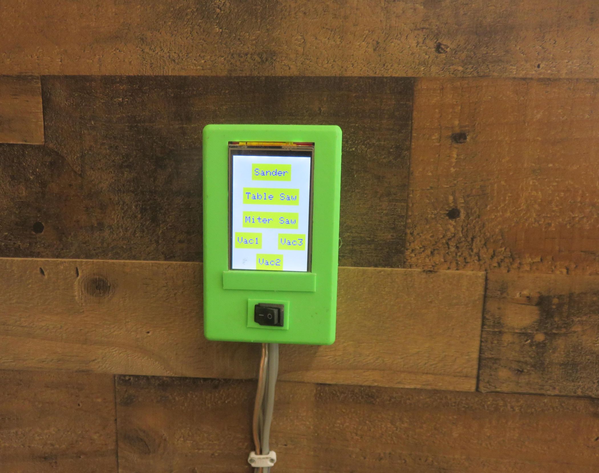 Shop Dust Collection With Motorized Gates and Touchscreen Control : 8 ...