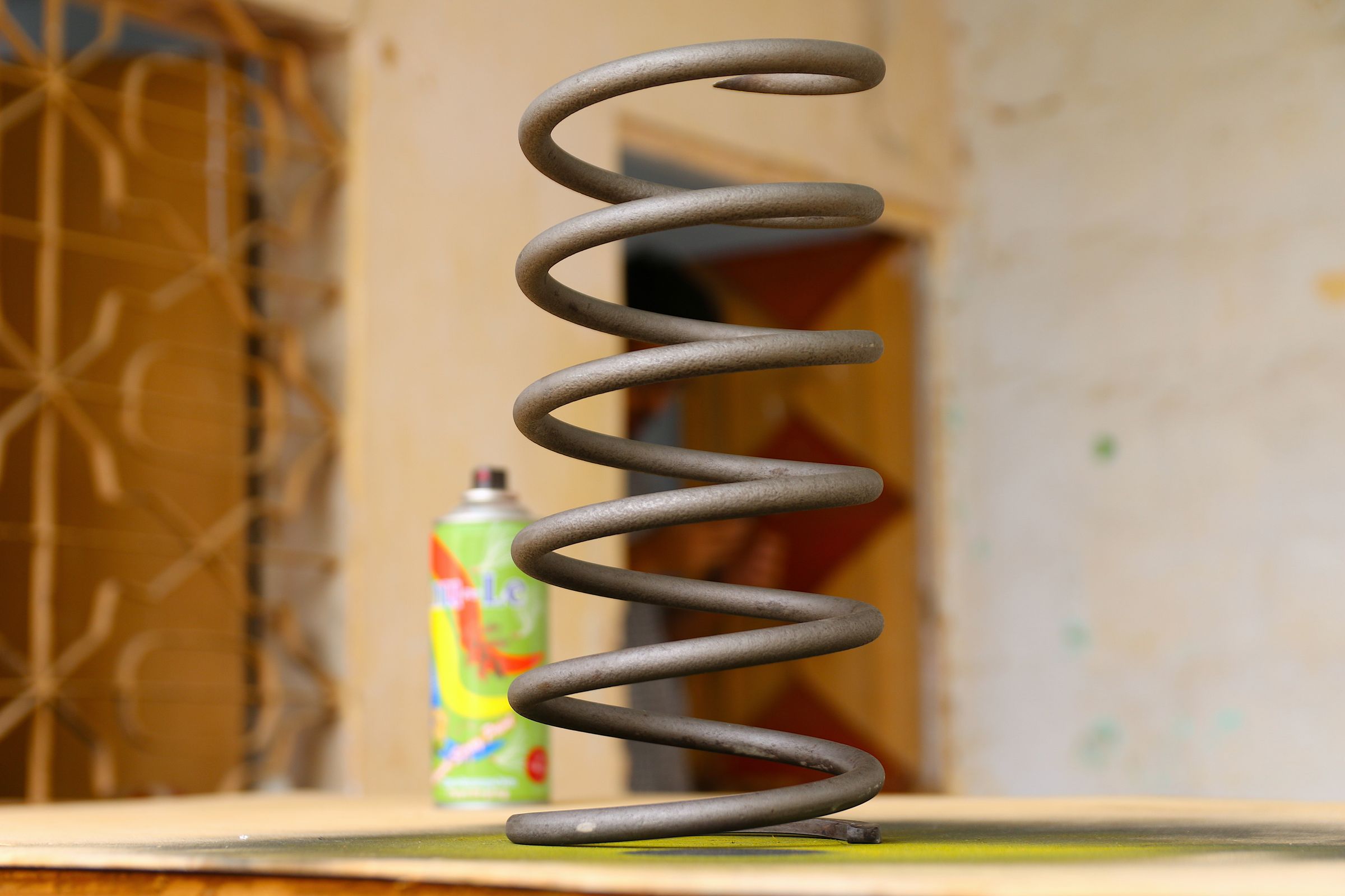 DIY Shock Absorber Stool : 9 Steps (with Pictures) - Instructables