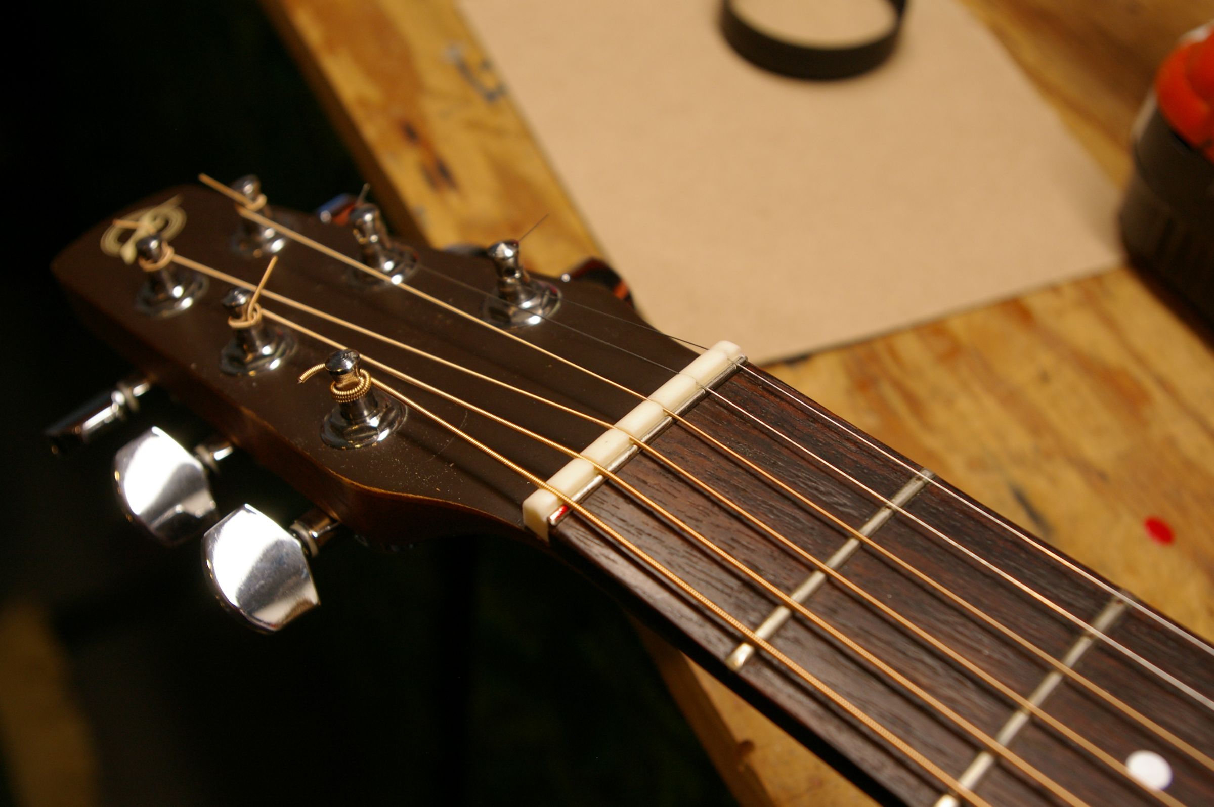 Zero Glide Nut Replacement (Zero Fret Installation) for Guitar : 4 ...